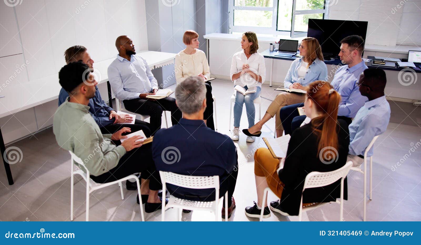 Group of Multiethnic Friends Reading Bible Stock Image - Image of ...
