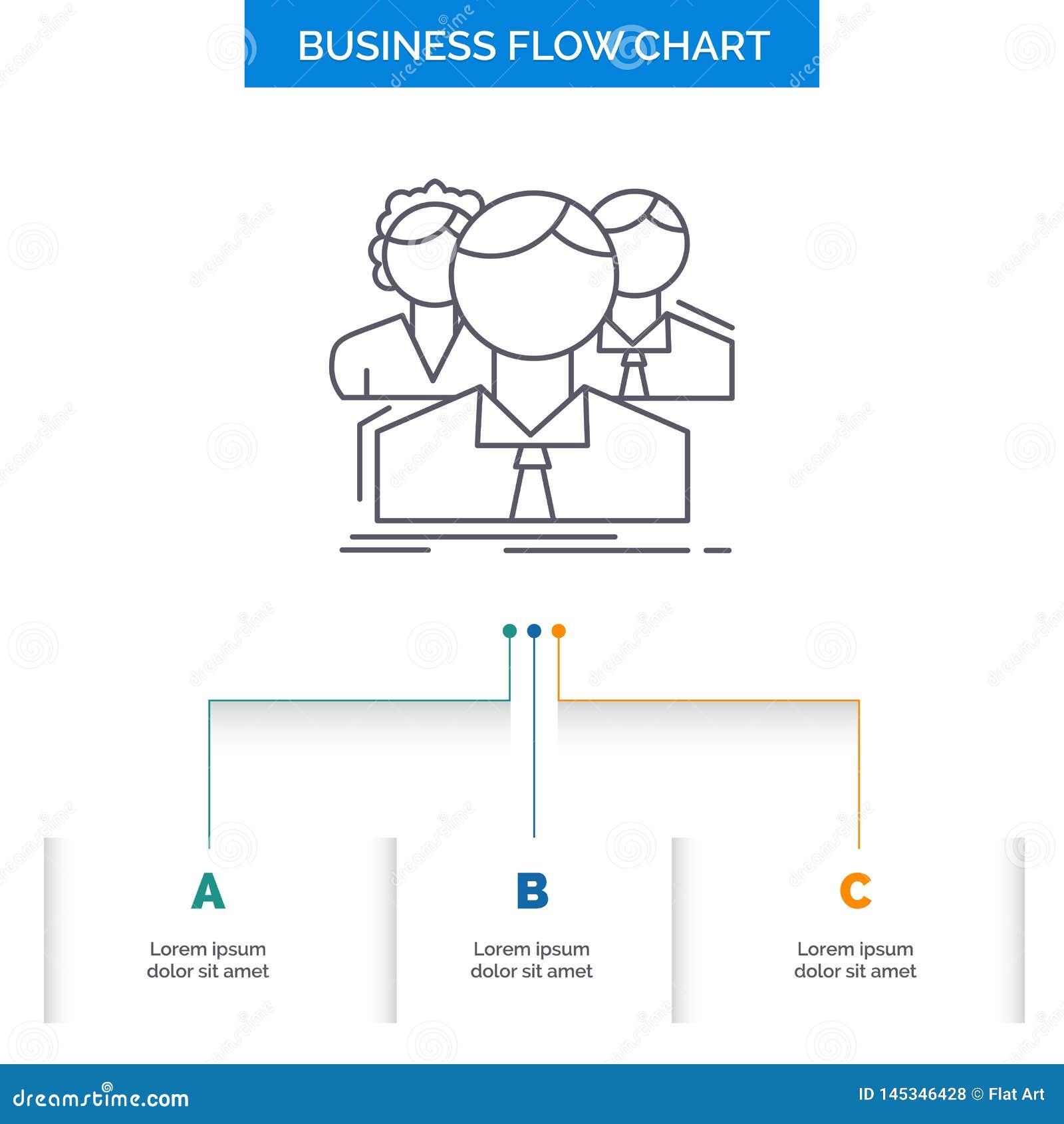 Group, Multiplayer, People, Team, Online Business Flow Chart Design ...