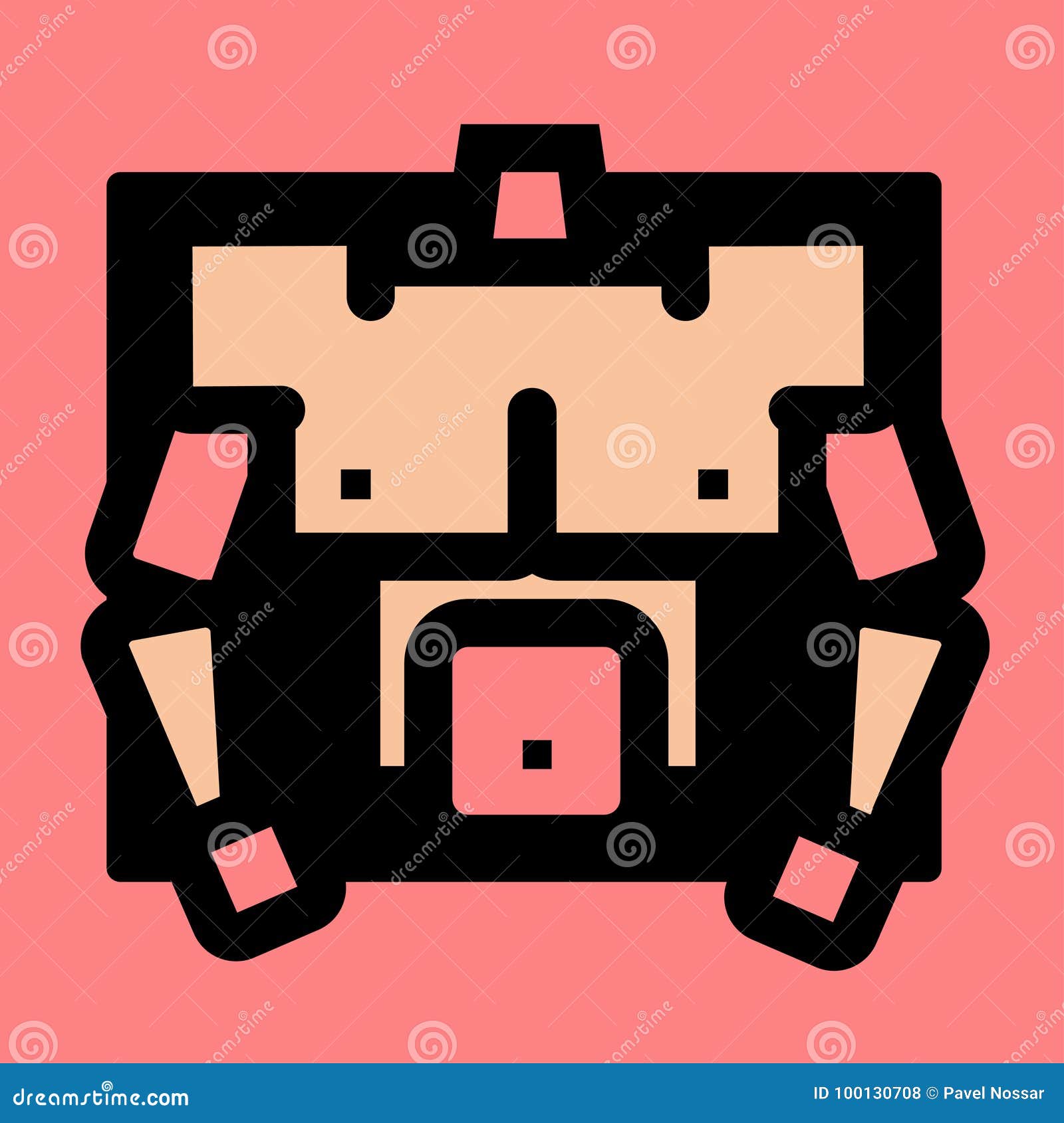 Group of Muscles Male Torso Icon Stock Vector - Illustration of ...