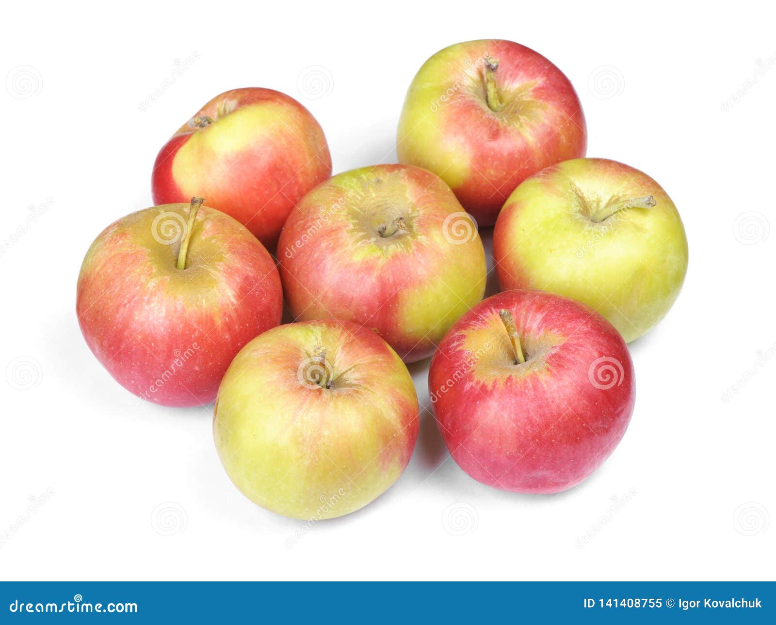 Group of Natural Eco Apples Stock Image - Image of diet, round: 141408755