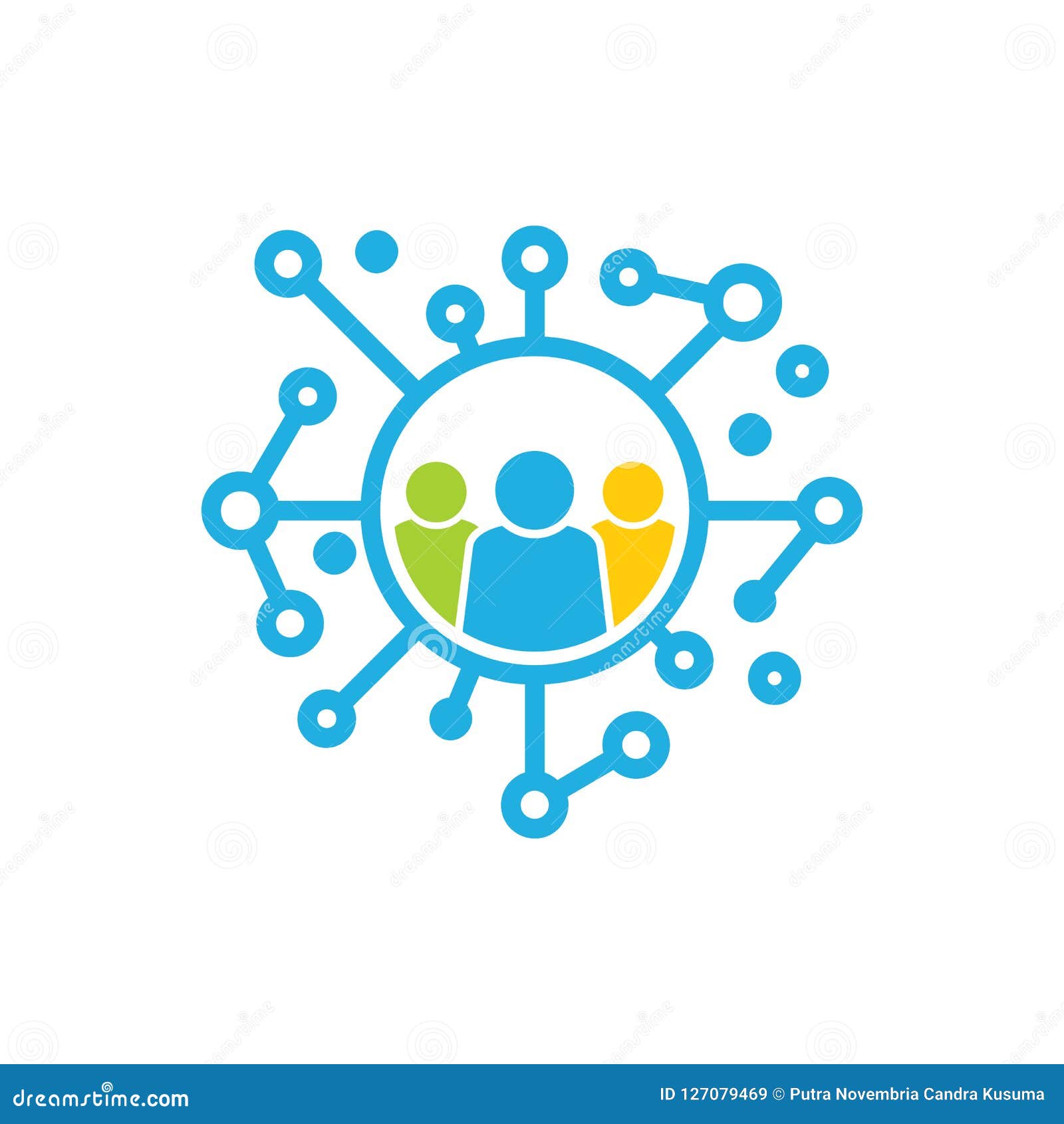 Group Network Logo Icon Design Stock Vector - Illustration of modern ...