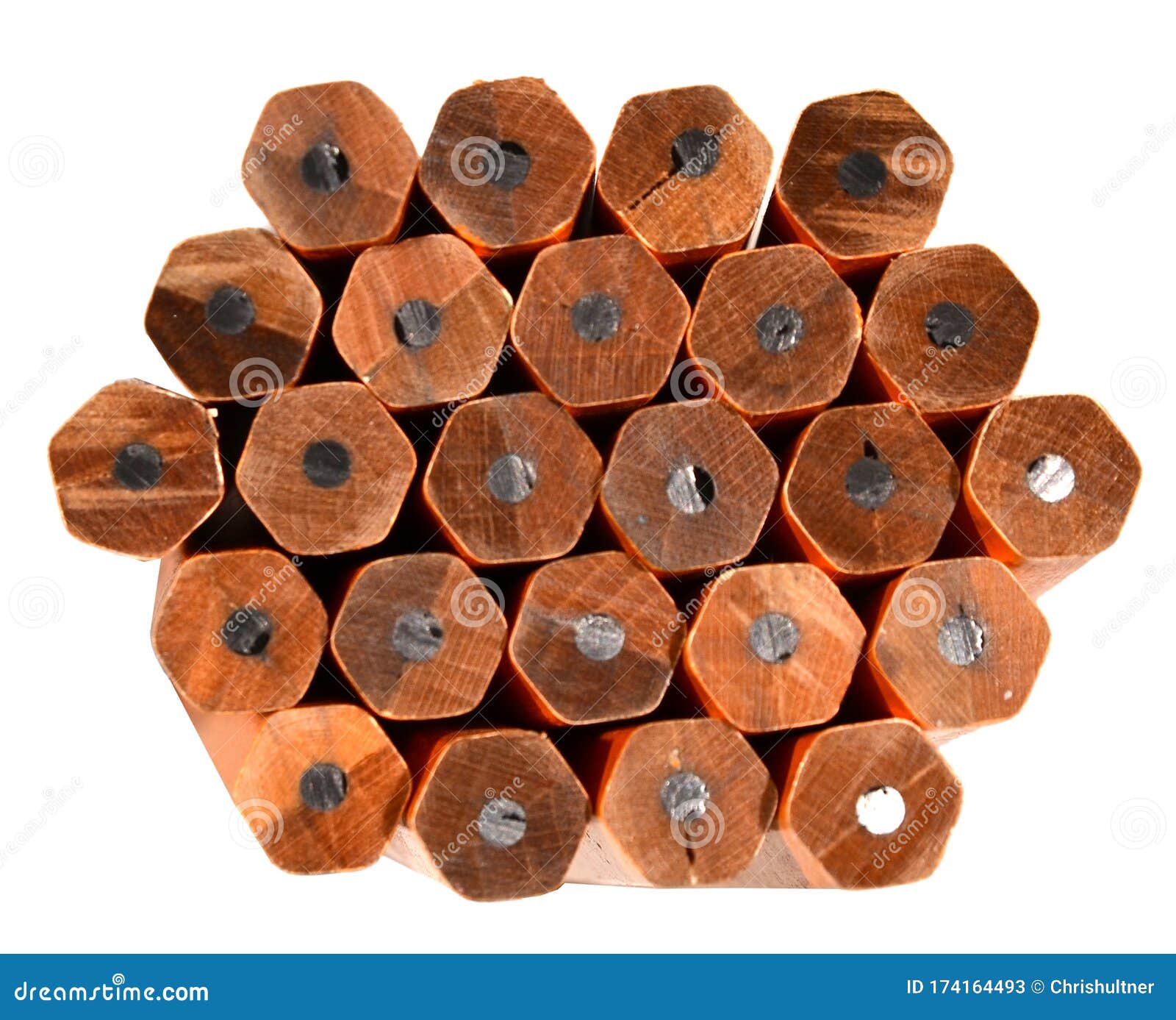 Number 2 Pencils and Erasers Stock Image - Image of back, lead: 174164493