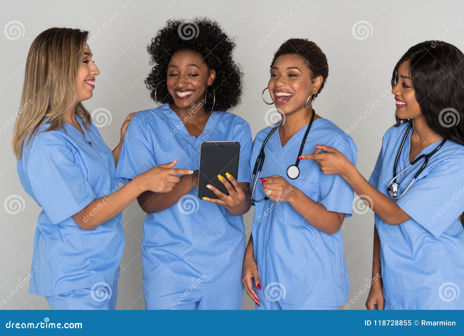 Group of Nurses stock image. Image of nurses, nurse - 118728855