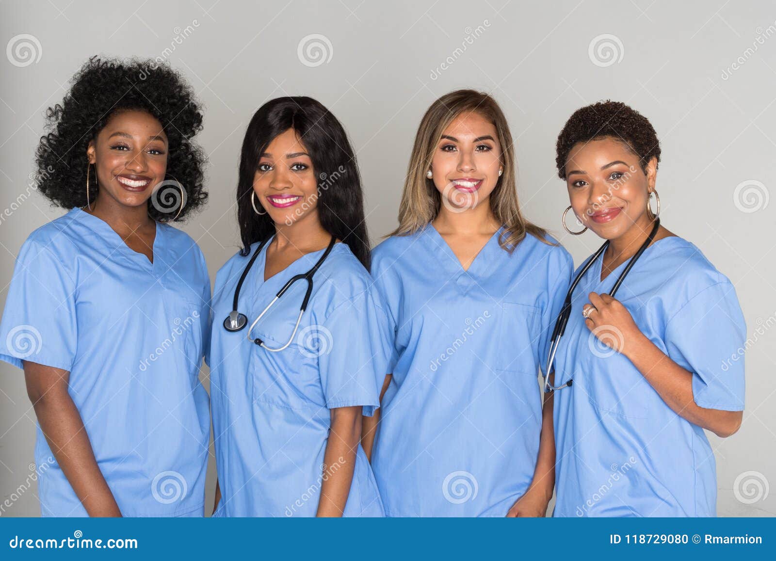 Group of Nurses stock photo. Image of occupation, medical - 118729080