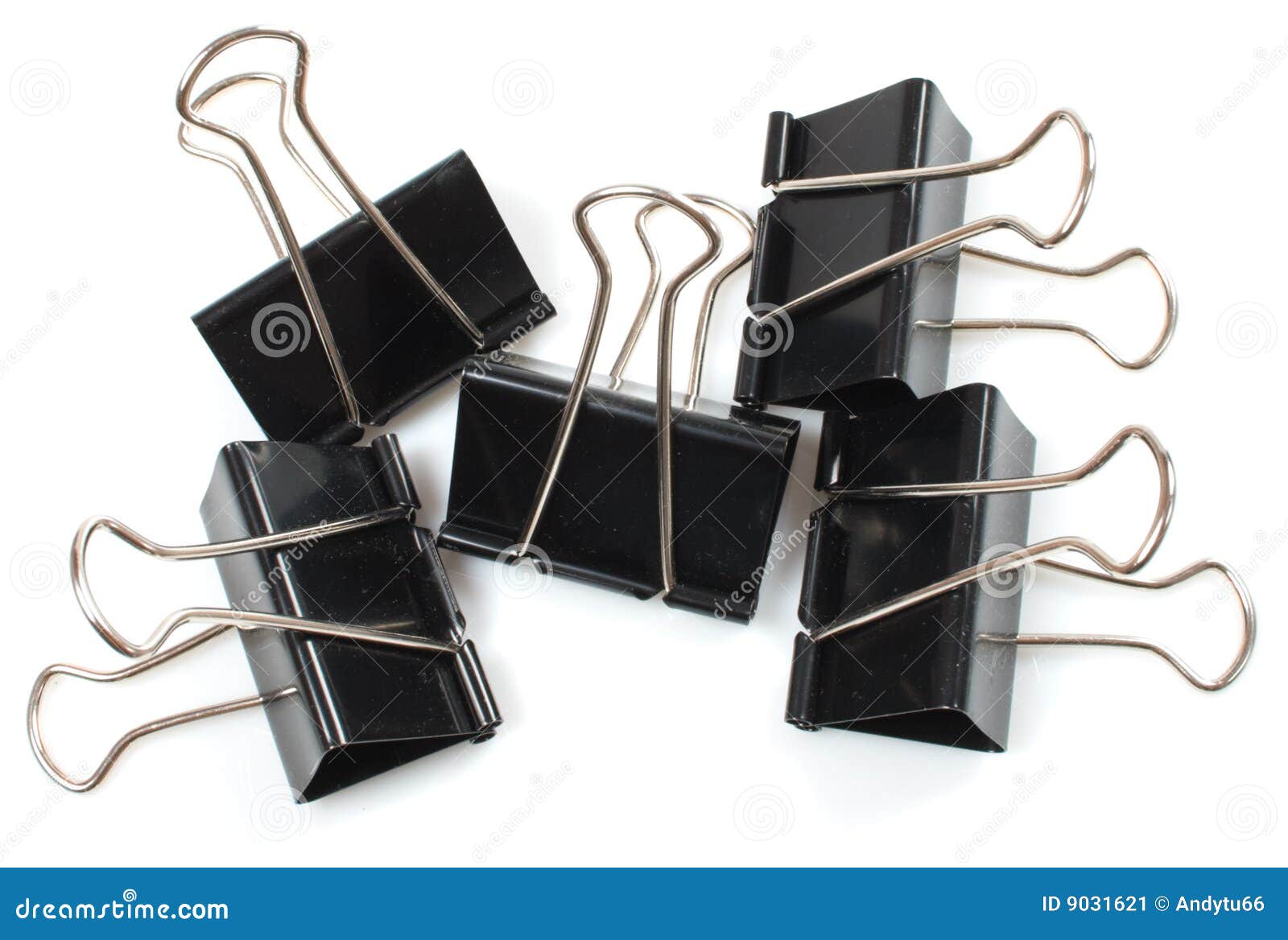 Group of office clips stock image. Image of white, clips - 9031621