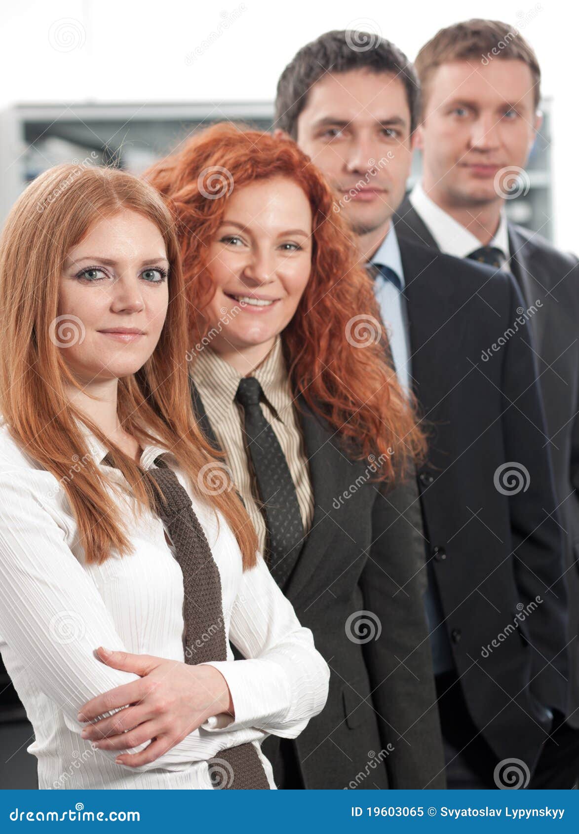 Group of office workers stock image. Image of business - 19603065