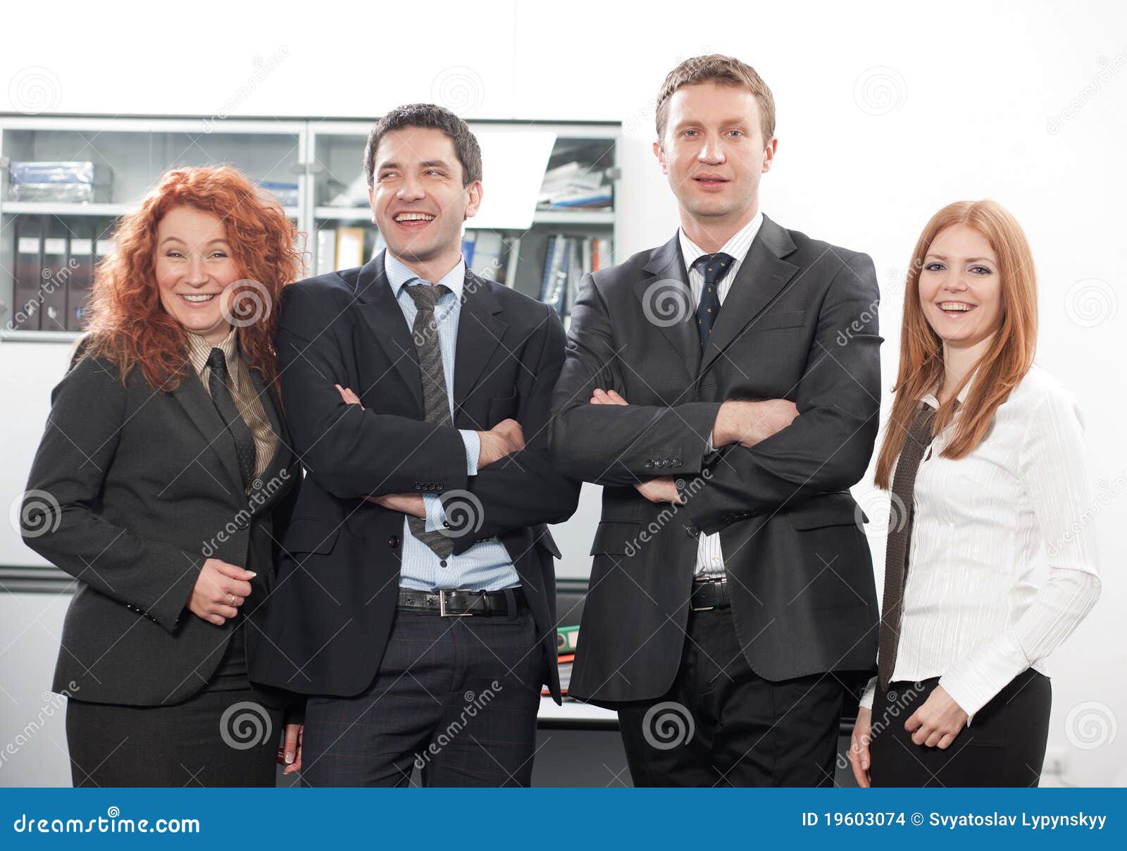 Group of office workers stock photo. Image of male, manager - 19603074