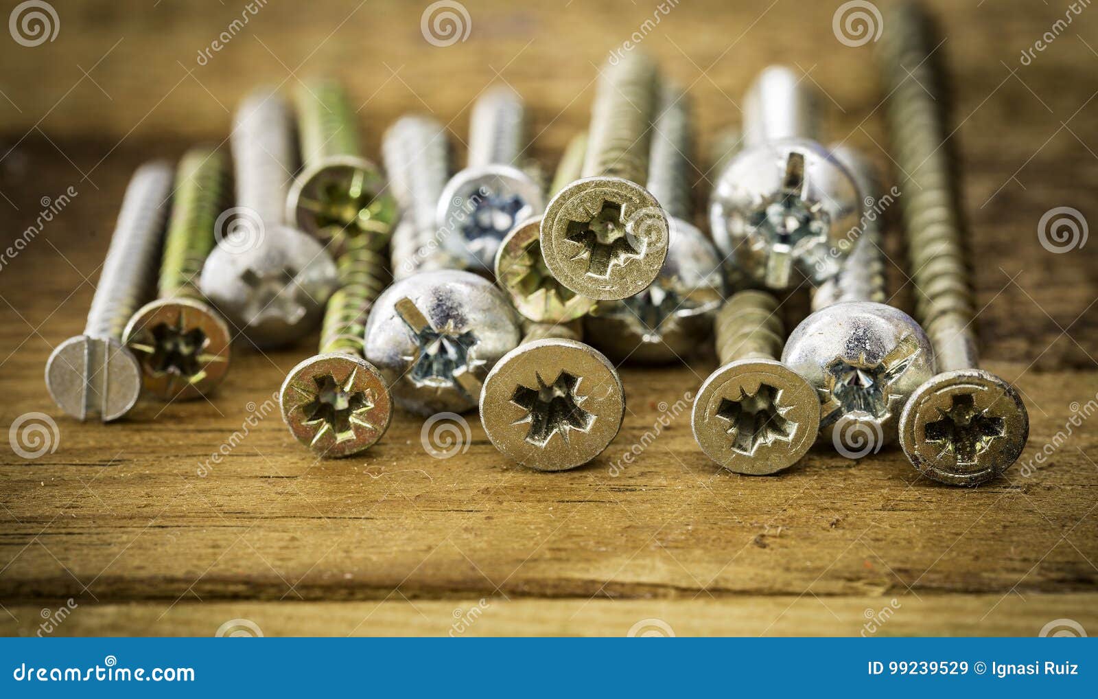 Group of Old Oxide Vintage Tools. Screws Stock Image - Image of ...