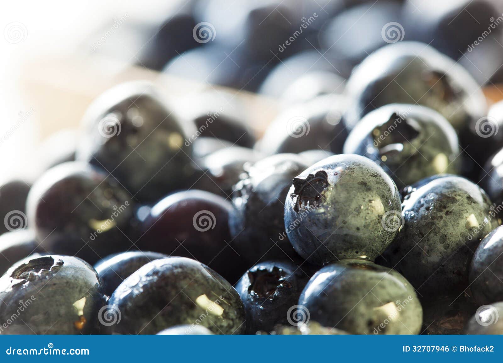 Group of Organic Blueberries Stock Photo - Image of group, produce ...