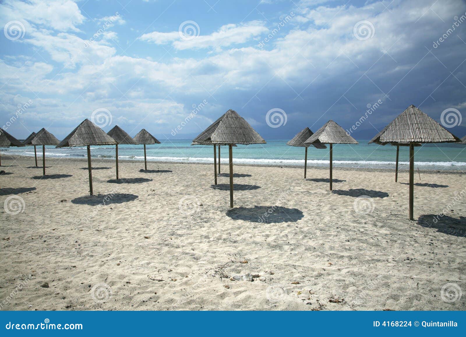 Group of parasols stock photo. Image of bronze, summer - 4168224