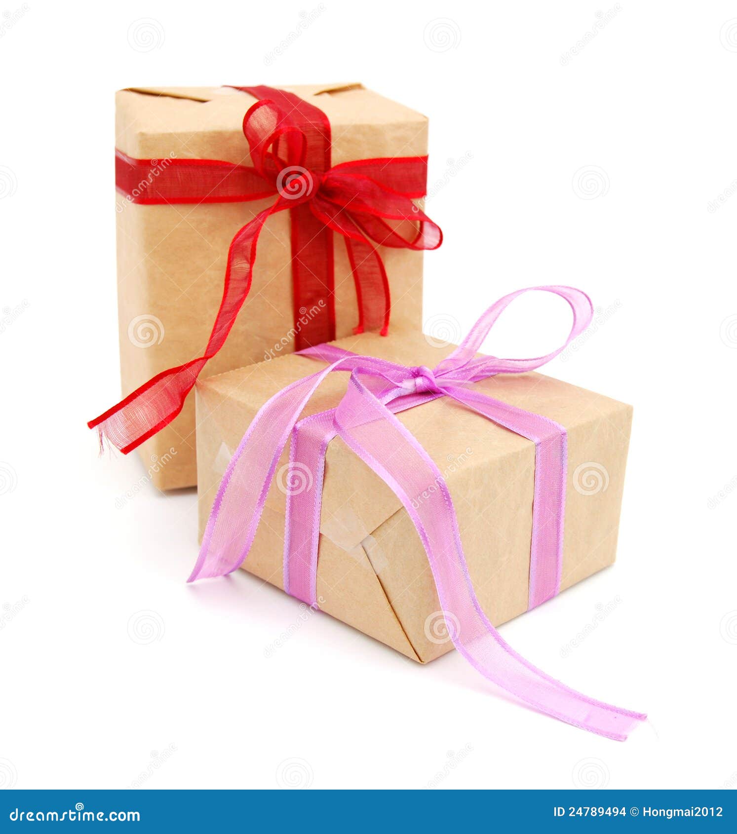 Group of parcel wrapped stock photo. Image of carton - 24789494