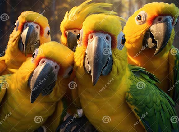 A group of parrots stock image. Image of blue, pets - 290015243
