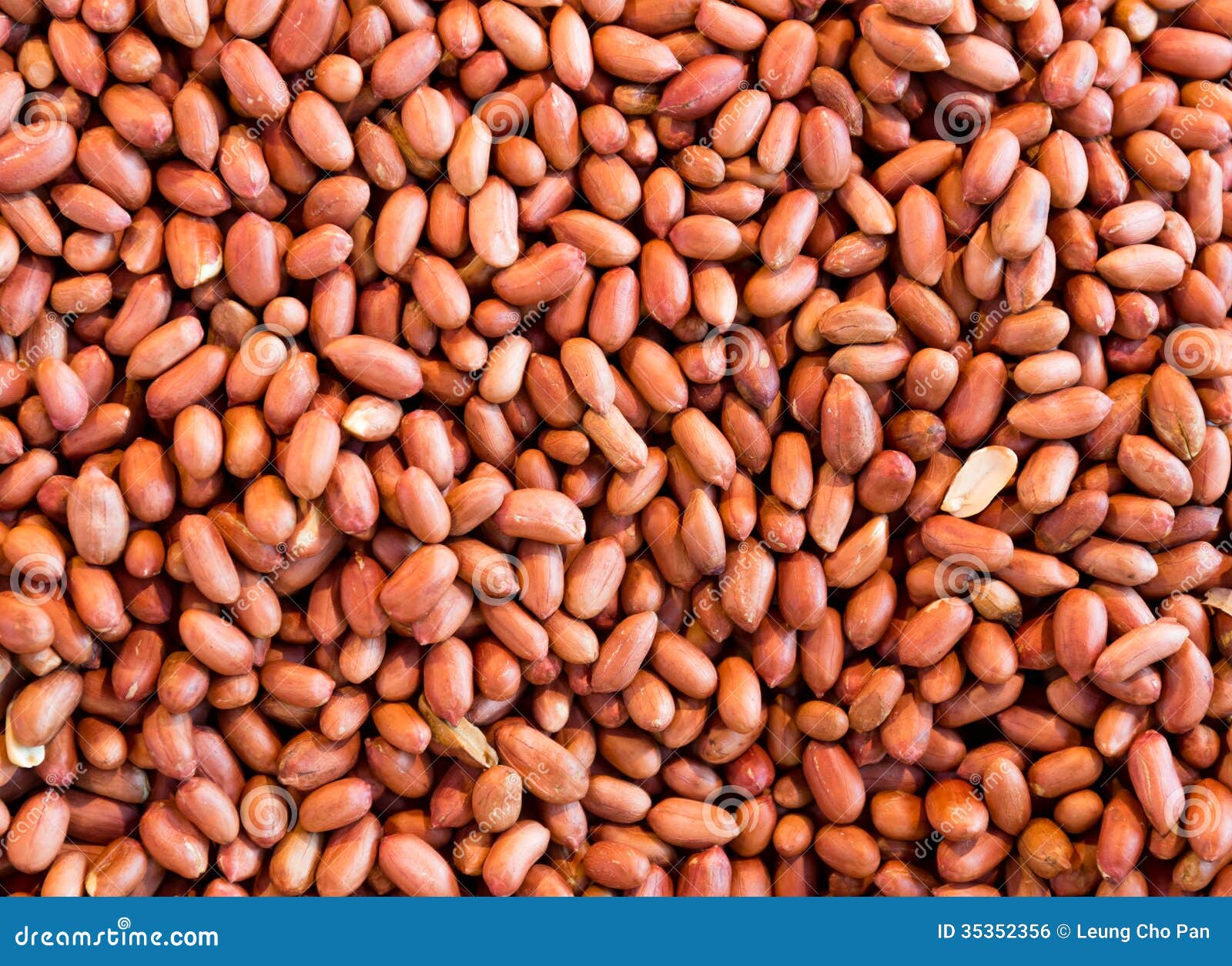 Group of peanut kernels stock photo. Image of dried, heap - 35352356