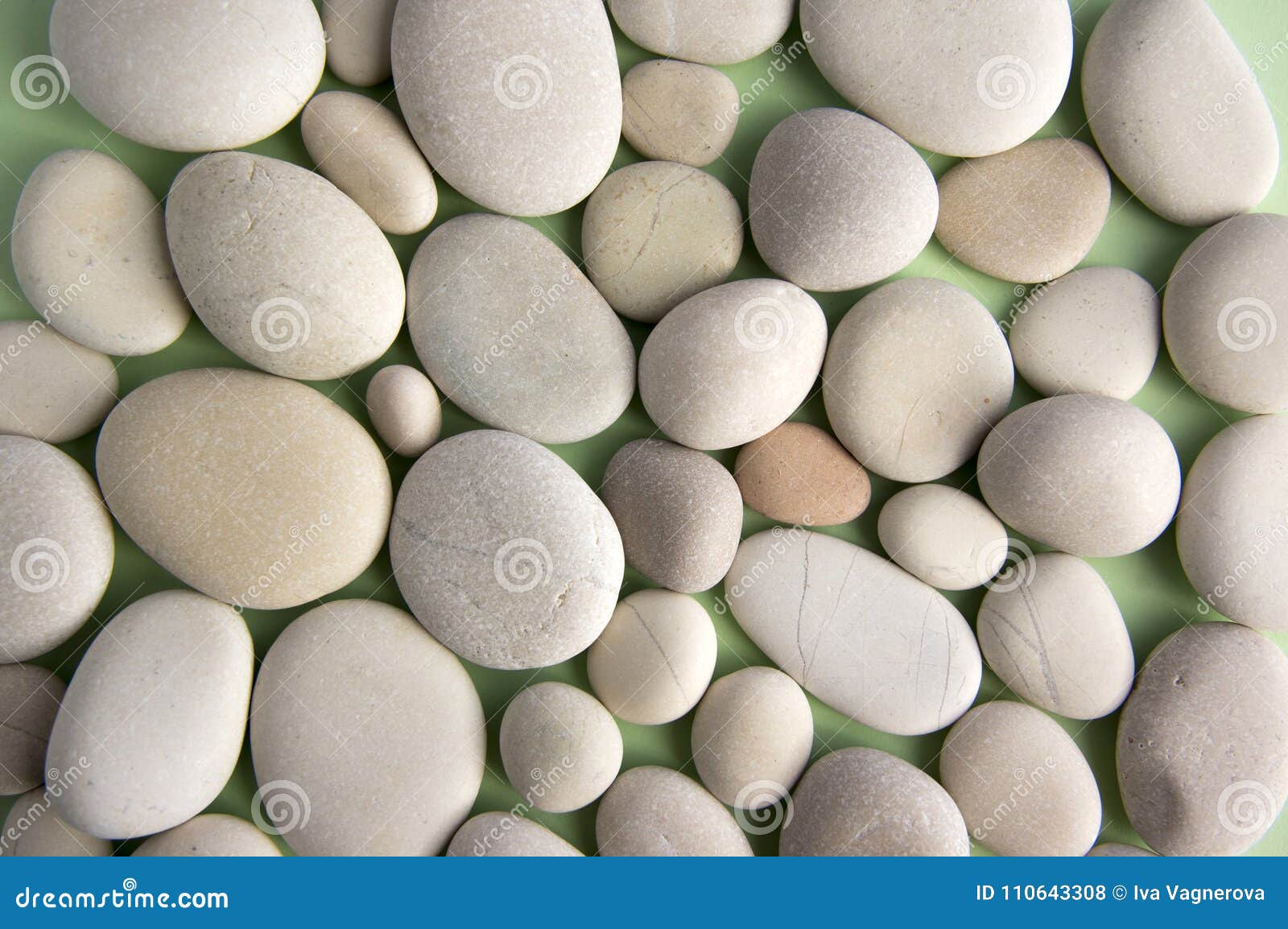Group of Pebbles in One Layer, Simple Stones Background Stock Photo ...