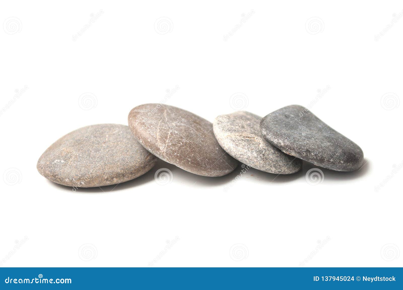 Pebbles on White Background Stock Photo - Image of health, heap: 137945024