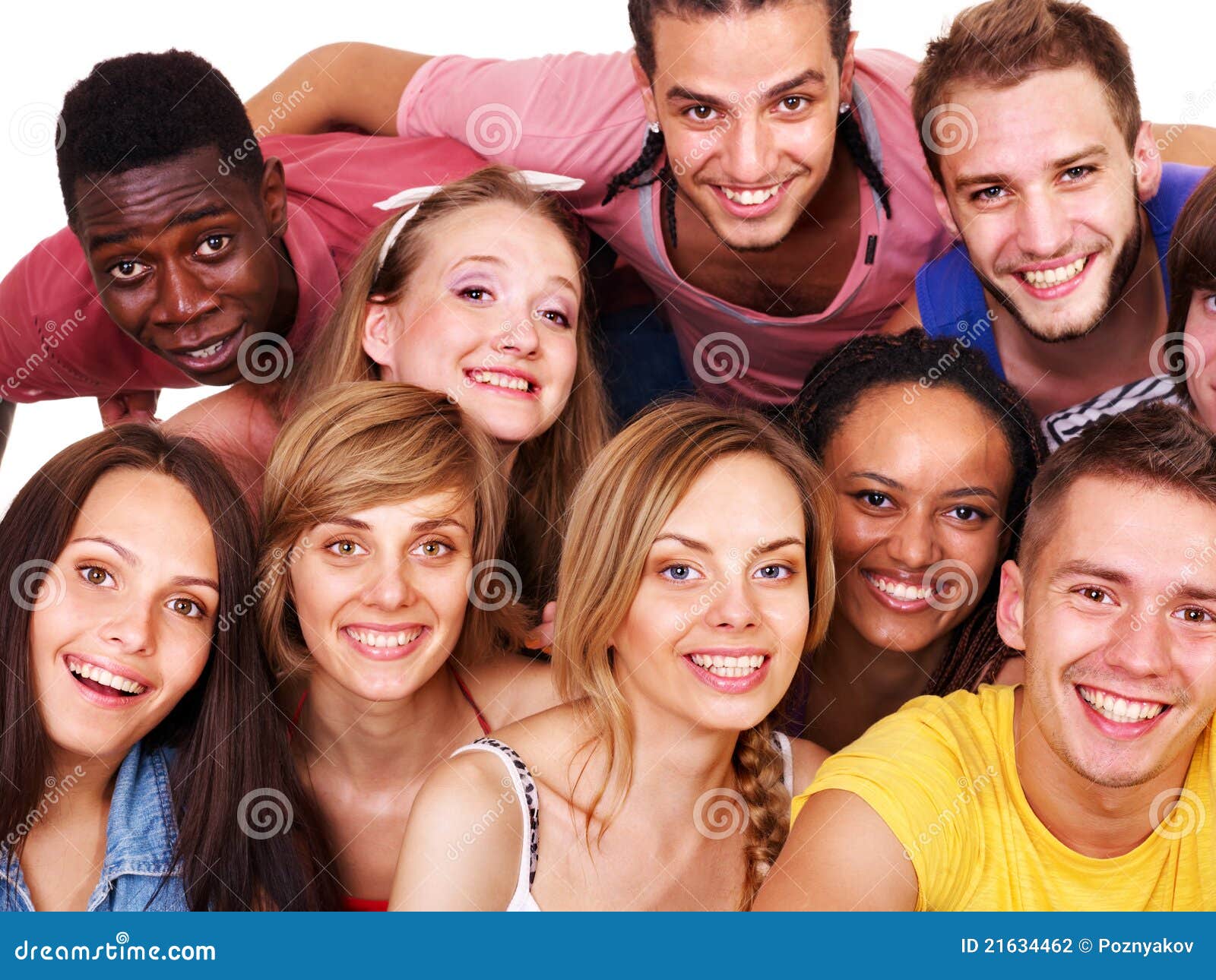 Group people. stock photo. Image of female, beautiful - 21634462