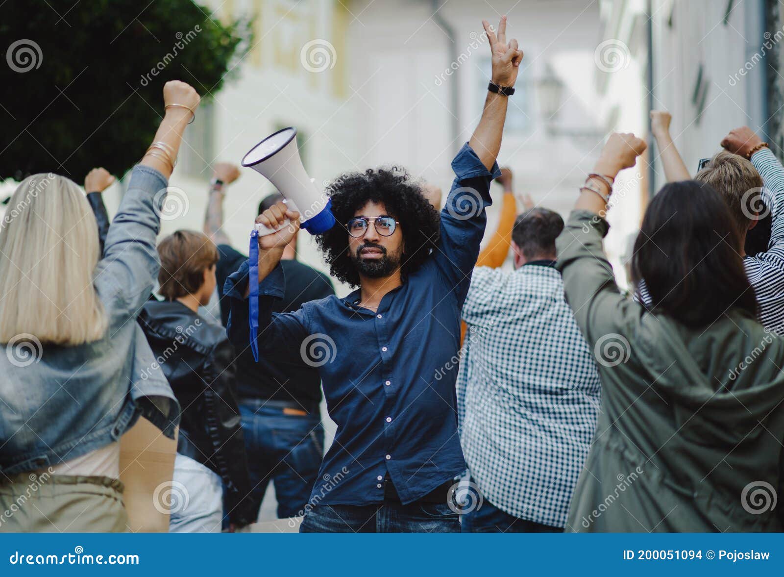 Group of People Activists Protesting on Streets, Strike and ...