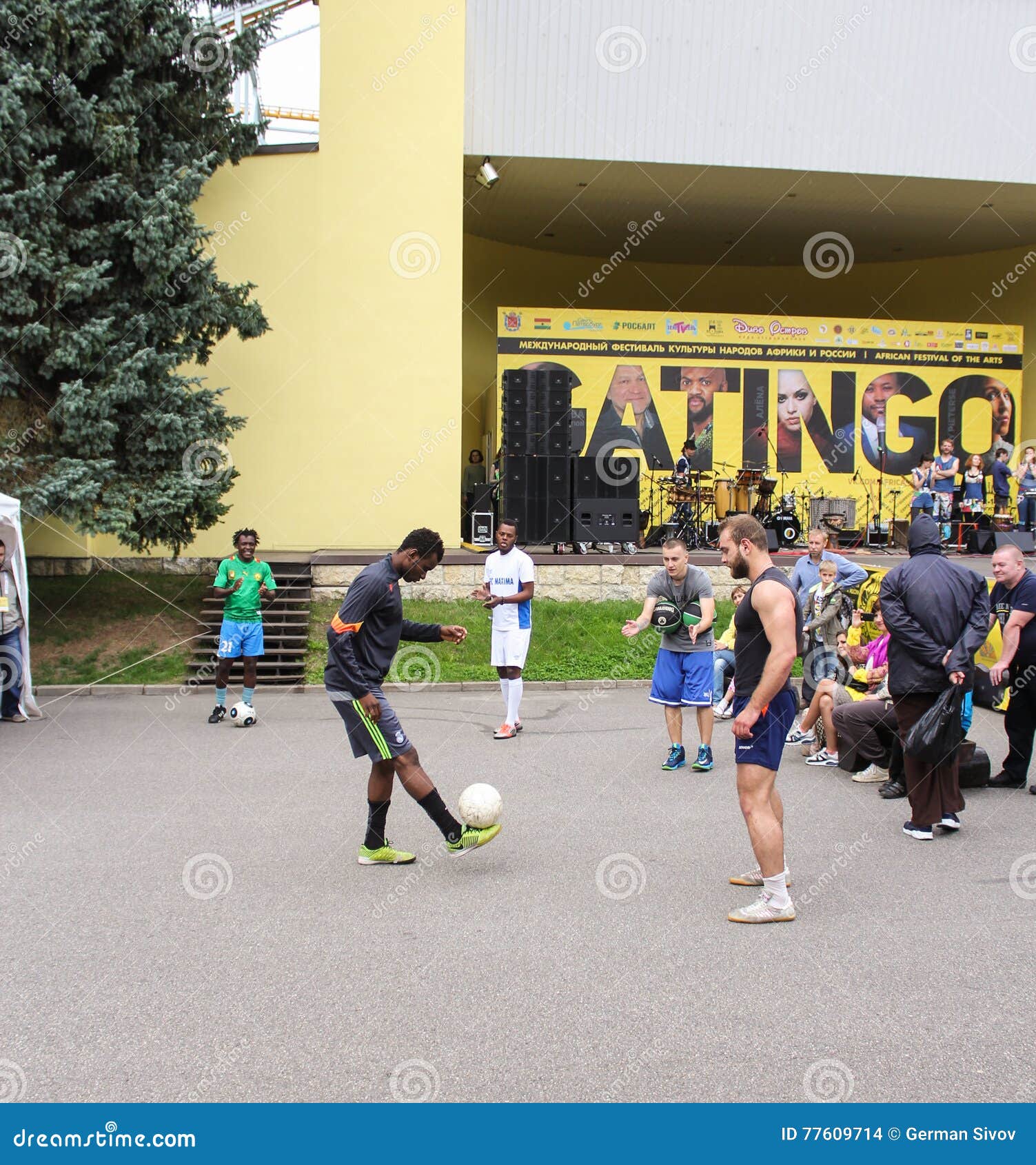 A Group of People with Balls. Editorial Stock Image - Image of sports ...