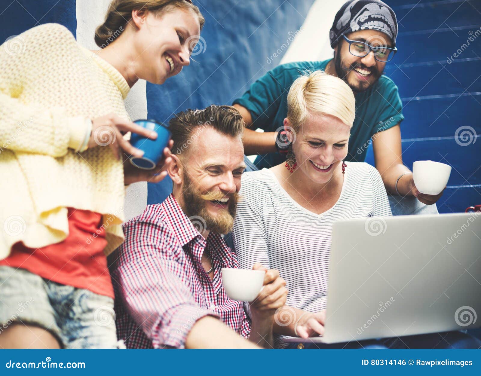 Group of People Browsing Internet Concept Stock Photo - Image of ...