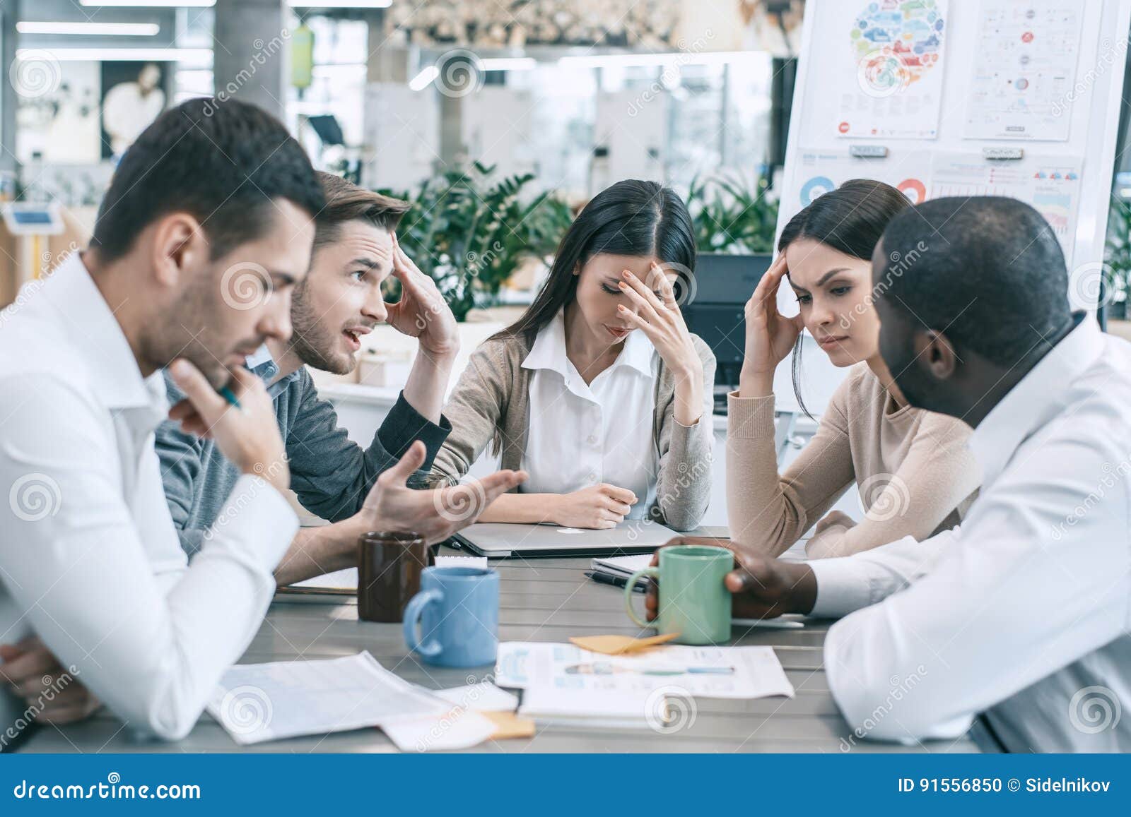 Group of People Business Meeting Team Work Concept Stock Photo - Image ...