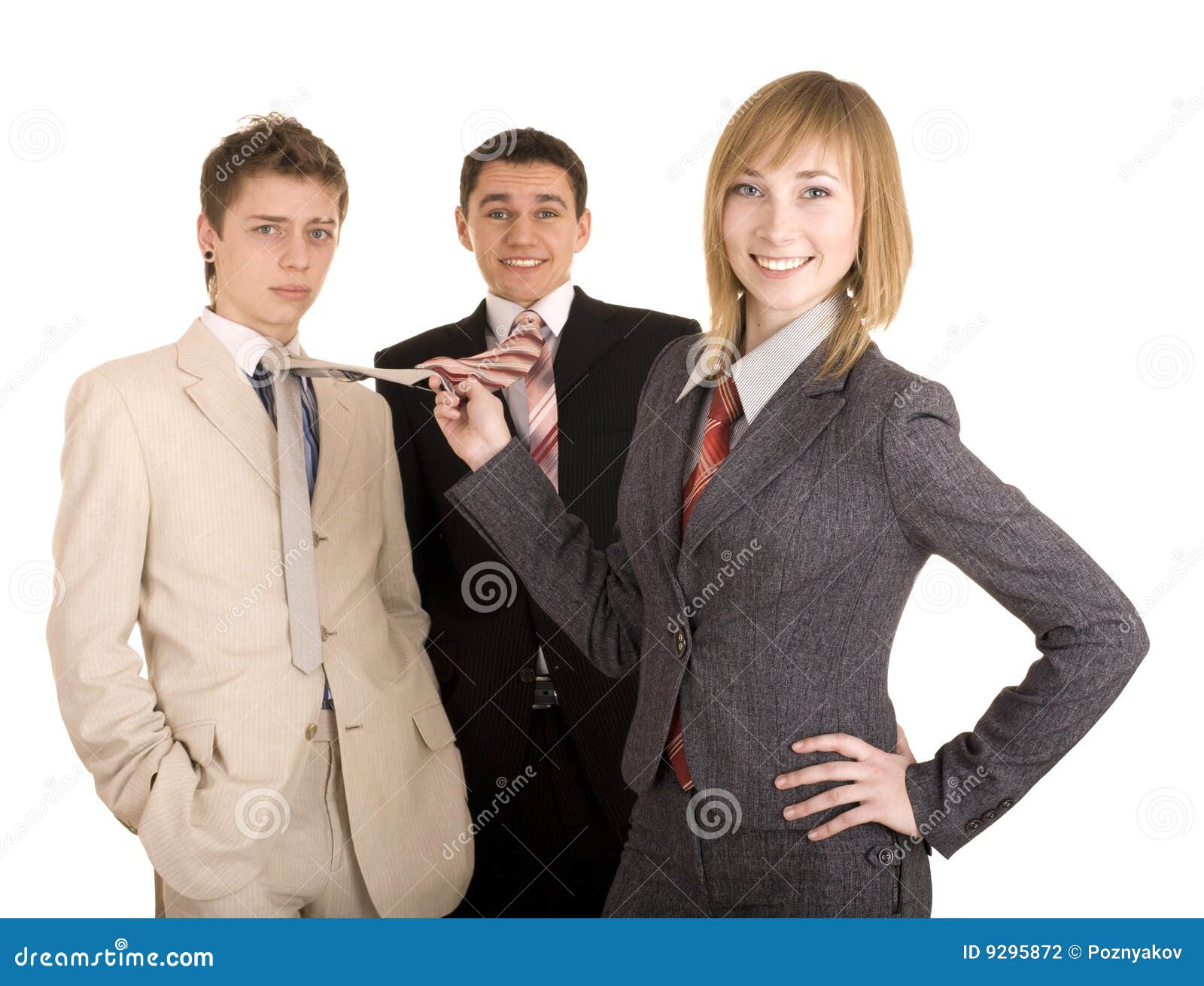 Group of People in Business Suit. Feminism Stock Photo - Image of ...