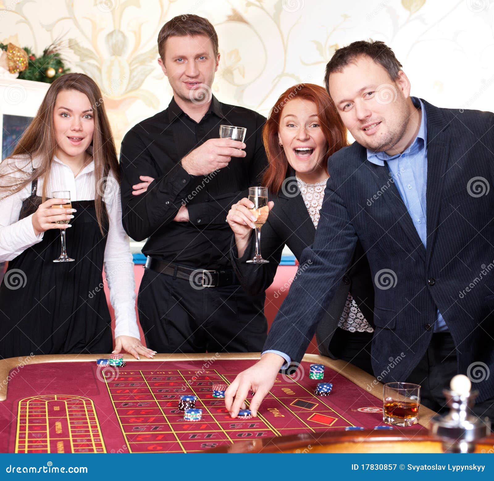 Group of people in casino stock image. Image of couple - 17830857