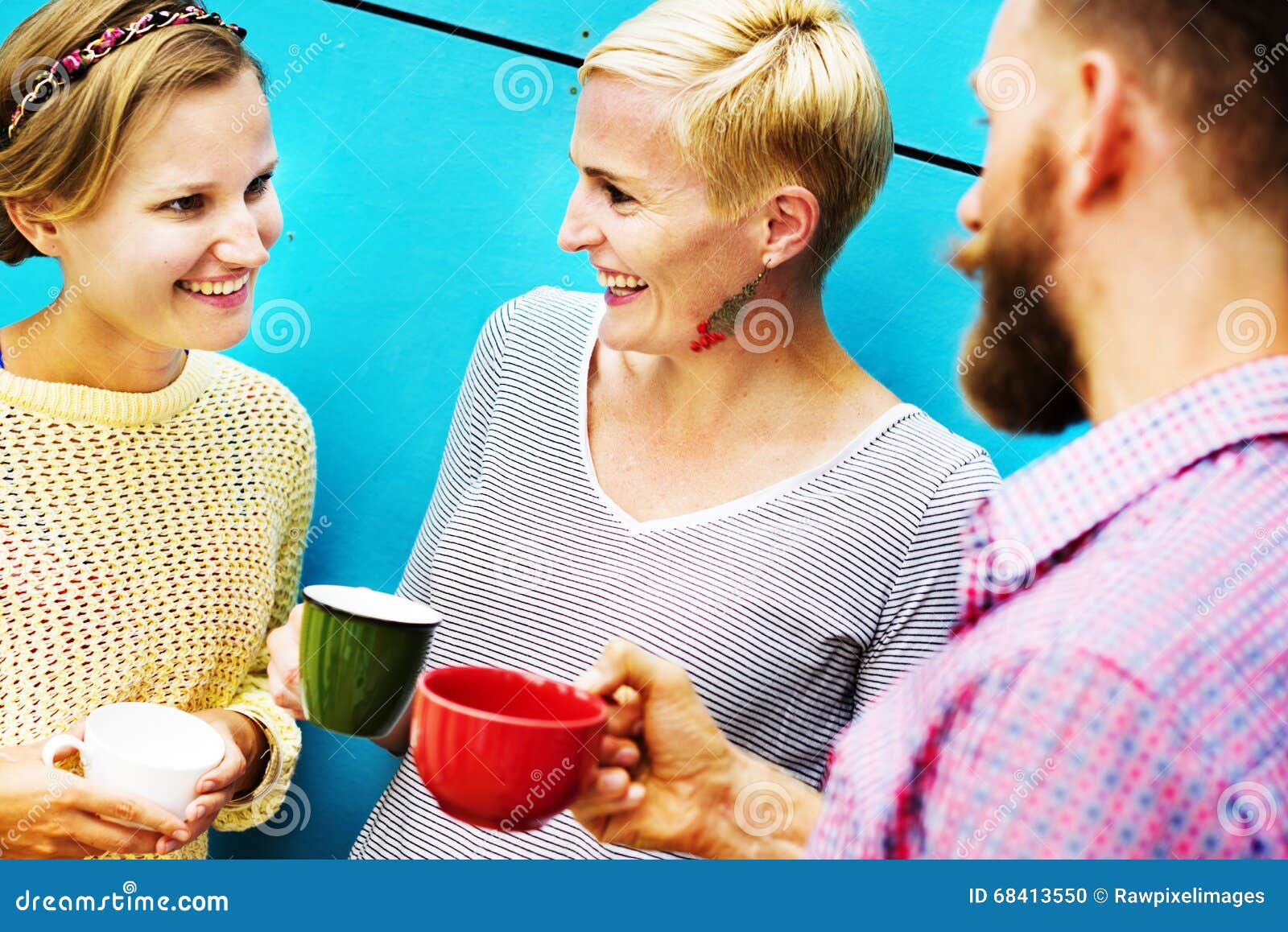 Group People Chatting Interaction Socializing Concept Stock Photo ...