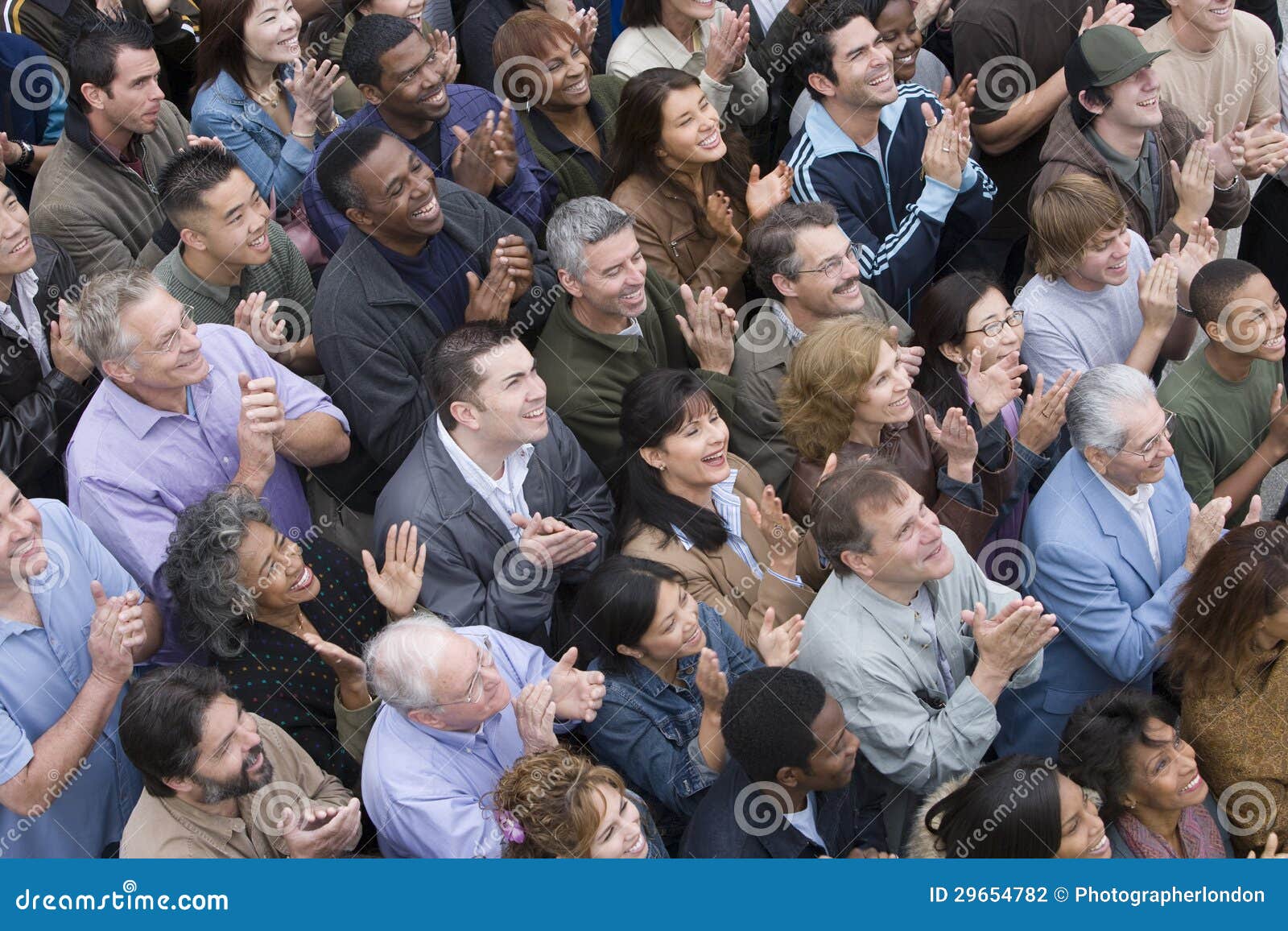 Group of People Clapping stock photo. Image of japanese - 29654782