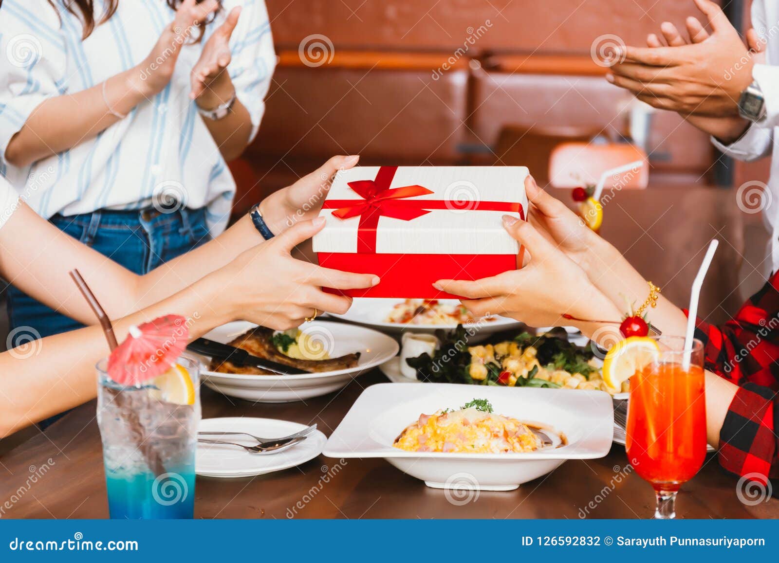 Plate With Rewards And Recognition Words And Employee Figures. Royalty ...