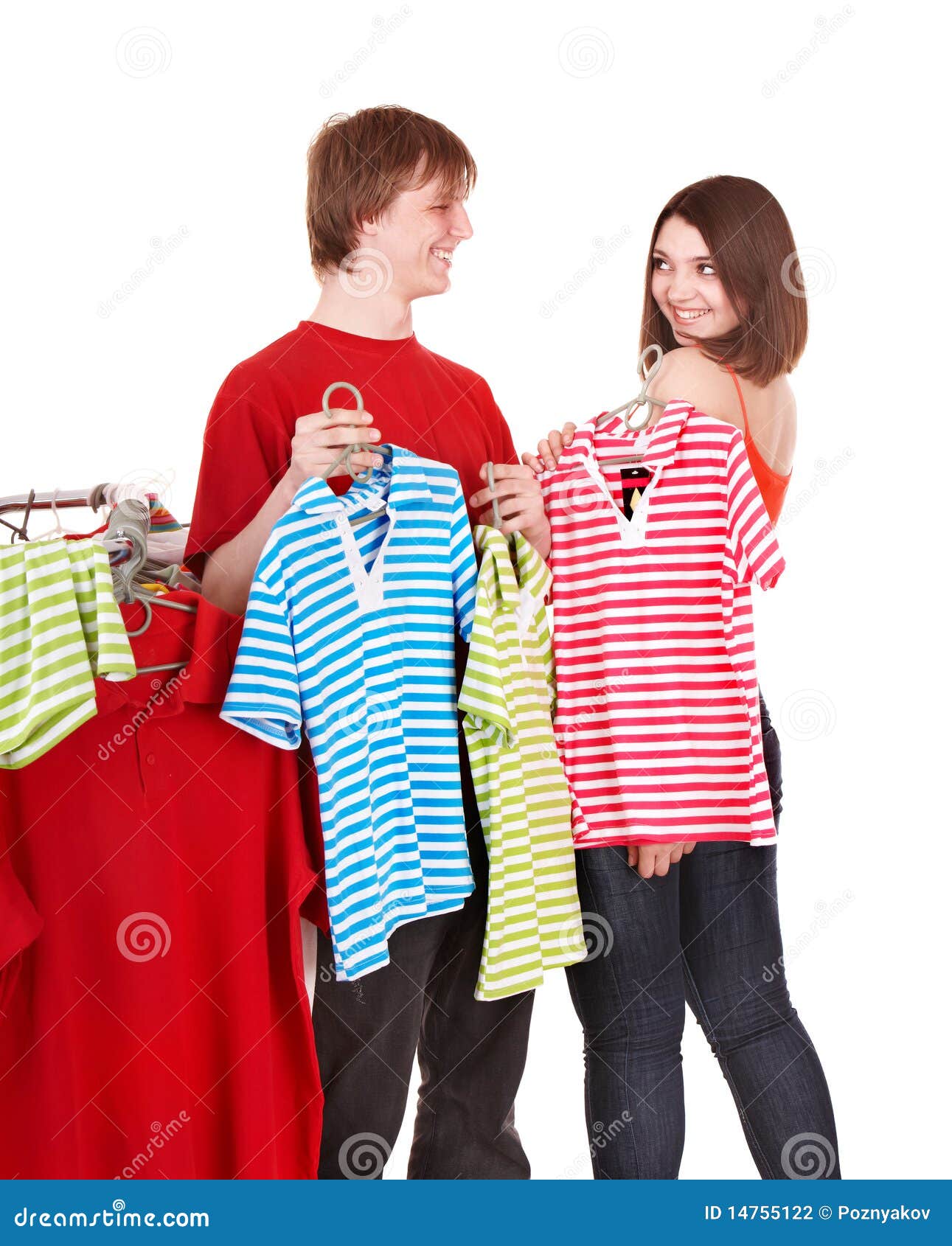 Group People in Clothing Shop. Stock Photo - Image of female, beautiful ...