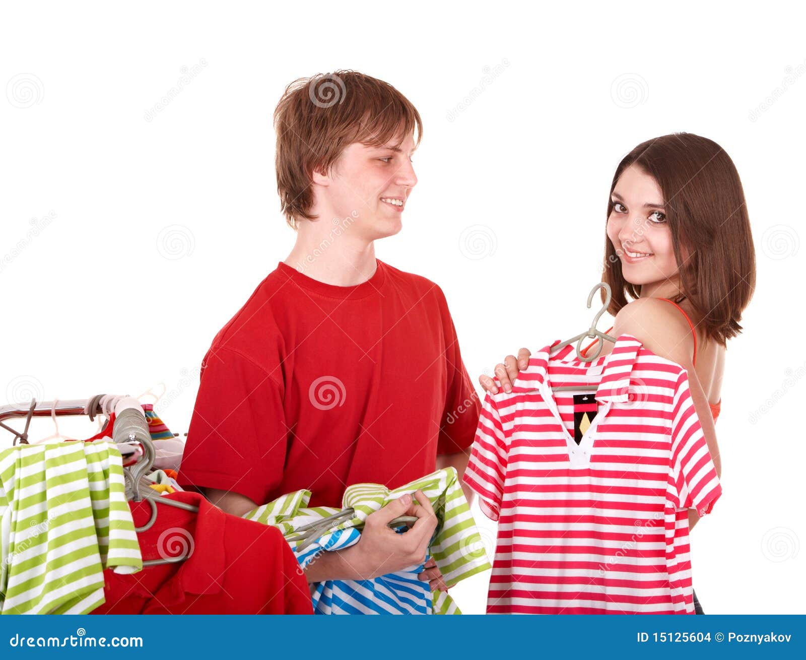 Group People in Clothing Shop. Stock Photo - Image of friend, happiness ...