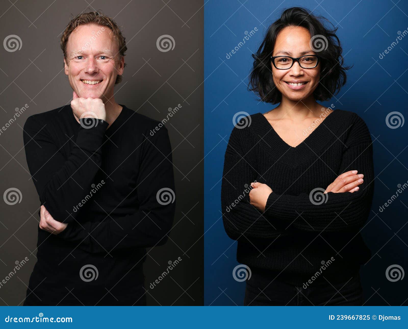 Group of People in a Collage Stock Image - Image of cheerful, caucasian ...