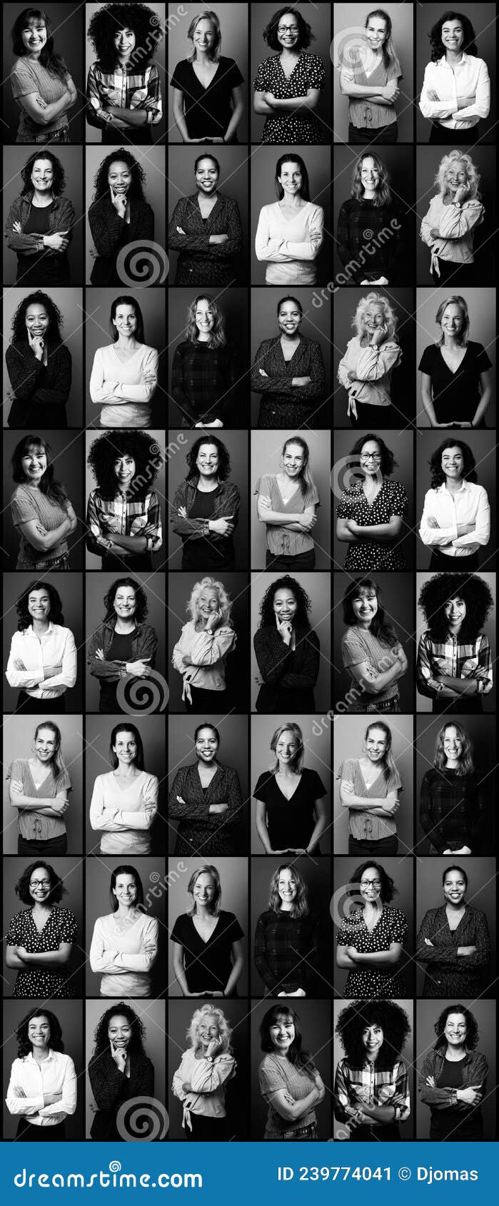 Group of People in a Collage Stock Image - Image of awakening, enjoying ...