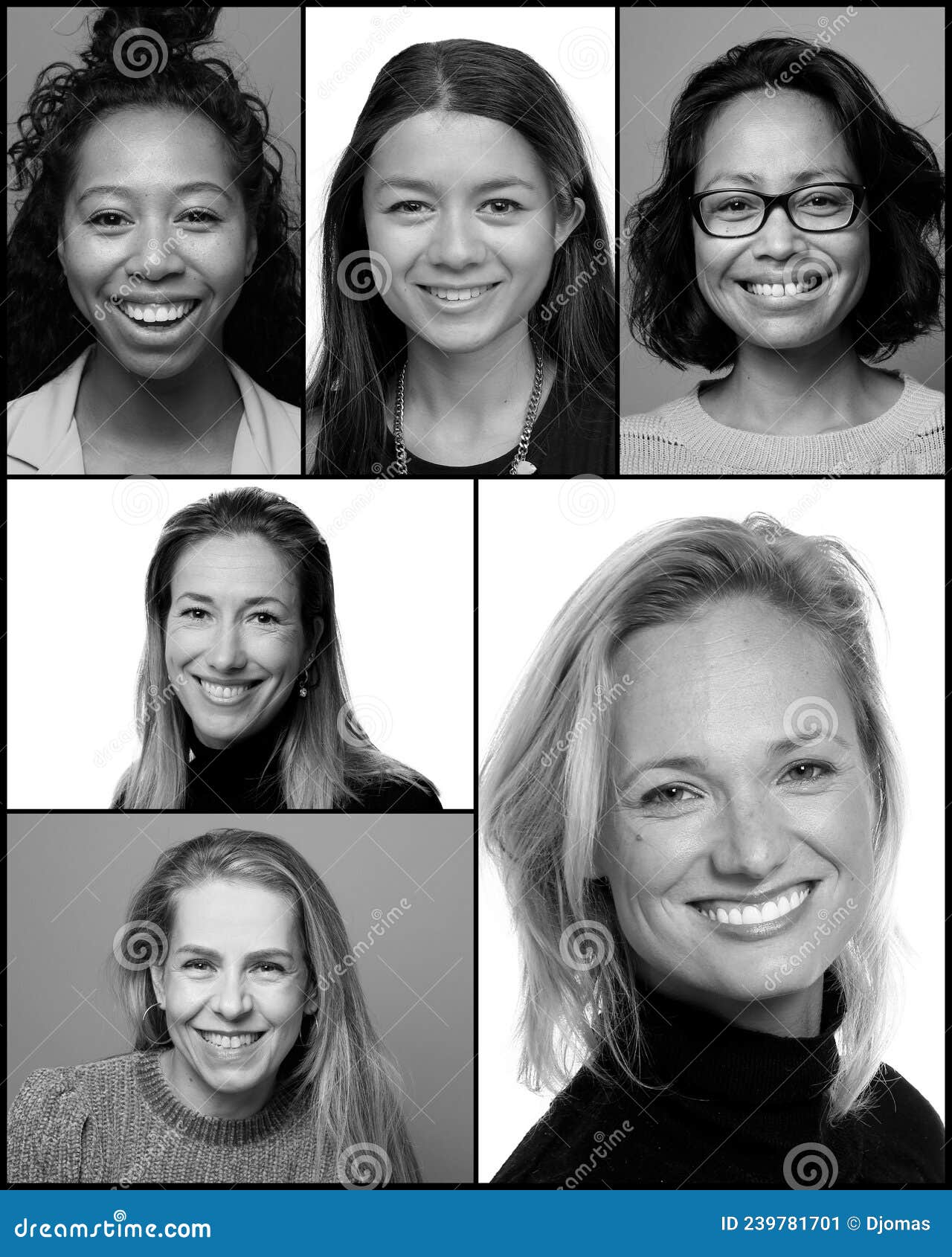 Group of People in a Collage Stock Image - Image of overexcited, male ...