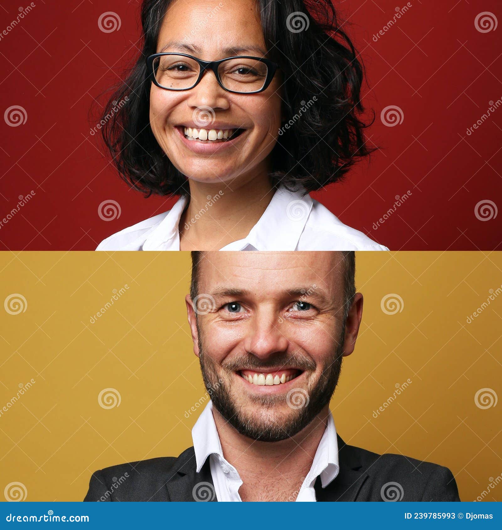 Group of People in a Collage Stock Image - Image of stirring, enjoyment ...
