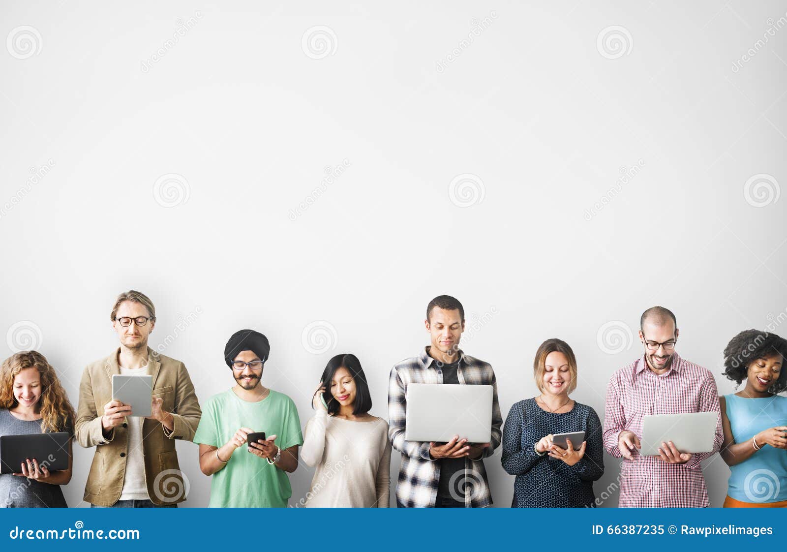 Group of People Connection Digital Device Concept Stock Image - Image ...
