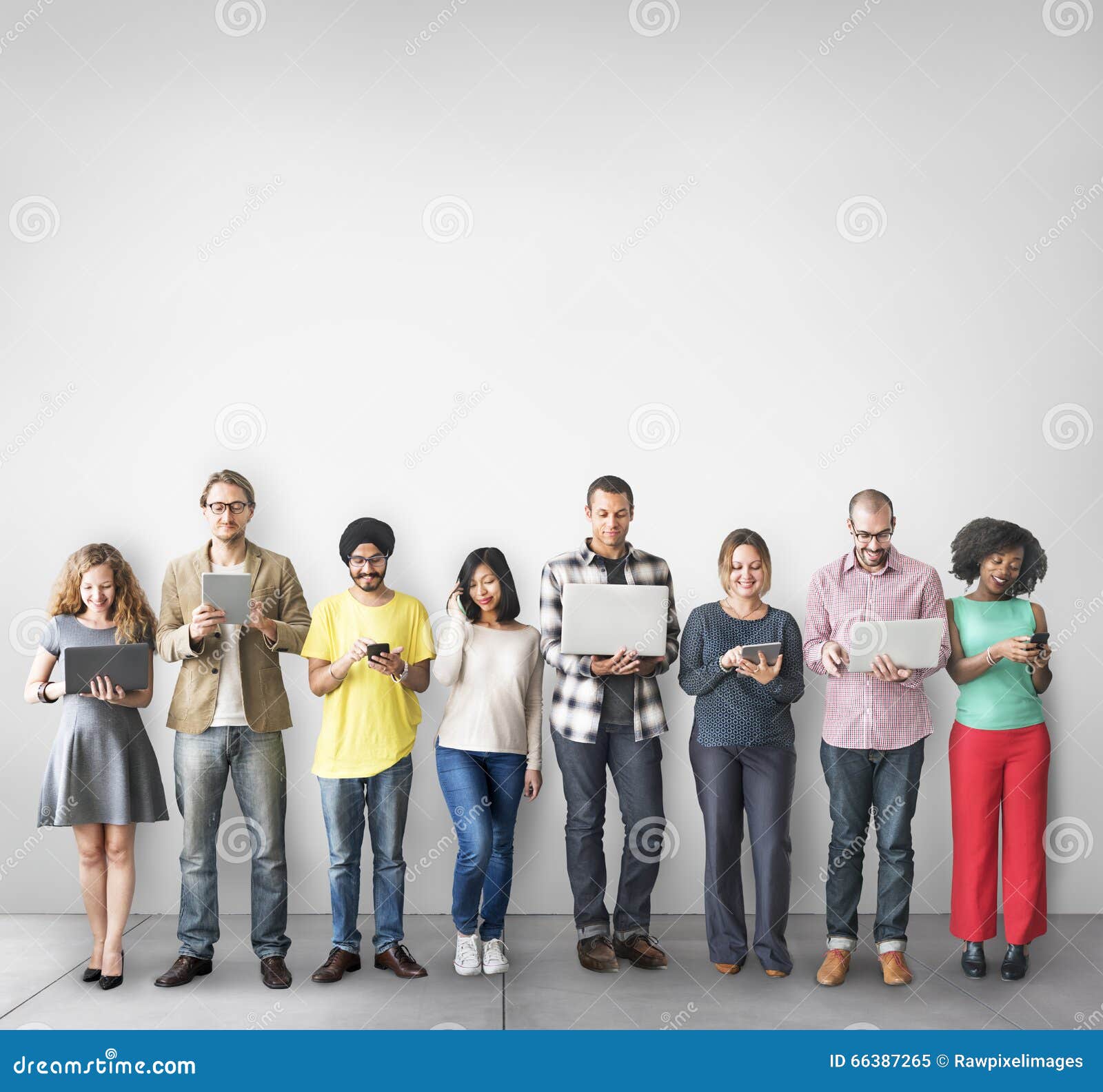 Group of People Connection Digital Device Concept Stock Image - Image ...