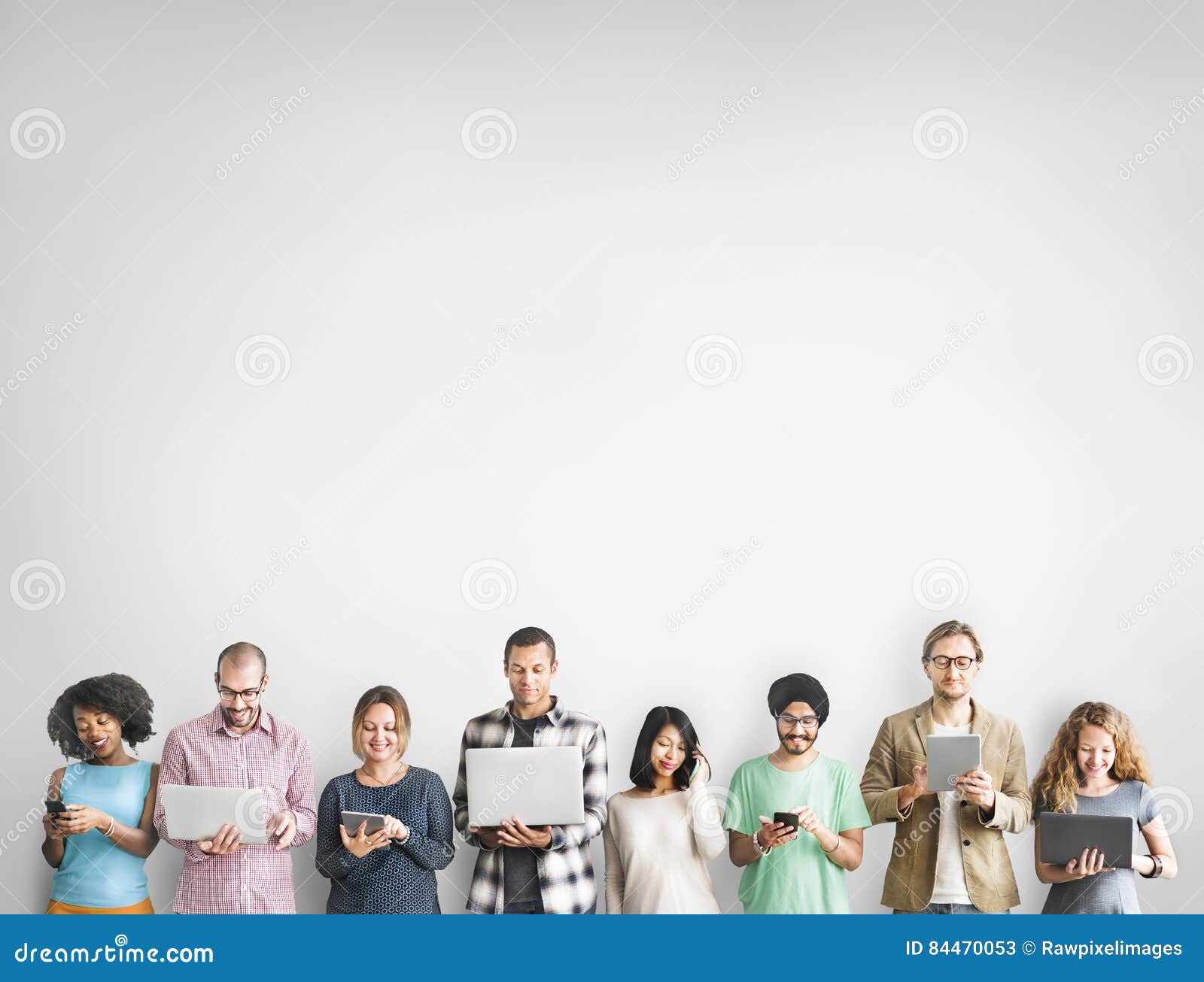 Group of People Connection Digital Device Concept Stock Image - Image ...