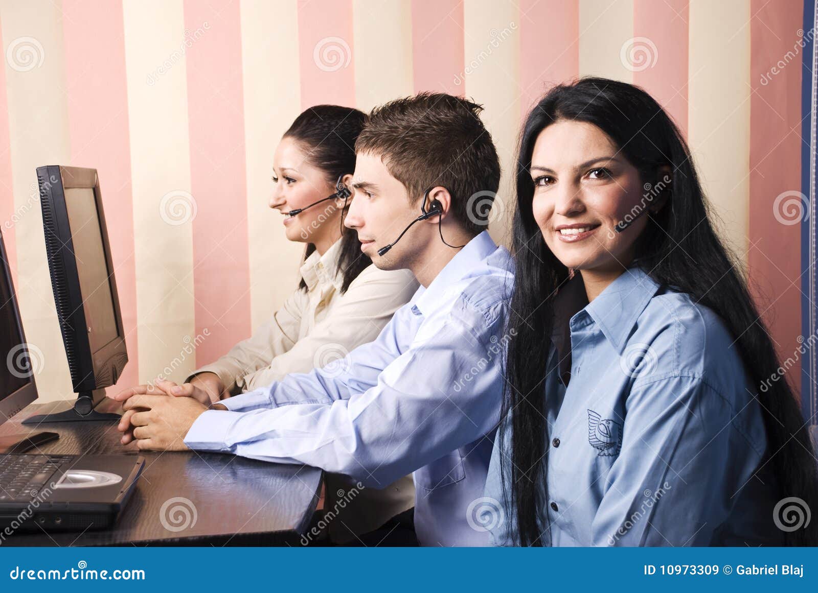 Group People of Customers Service Representative Stock Image - Image of ...
