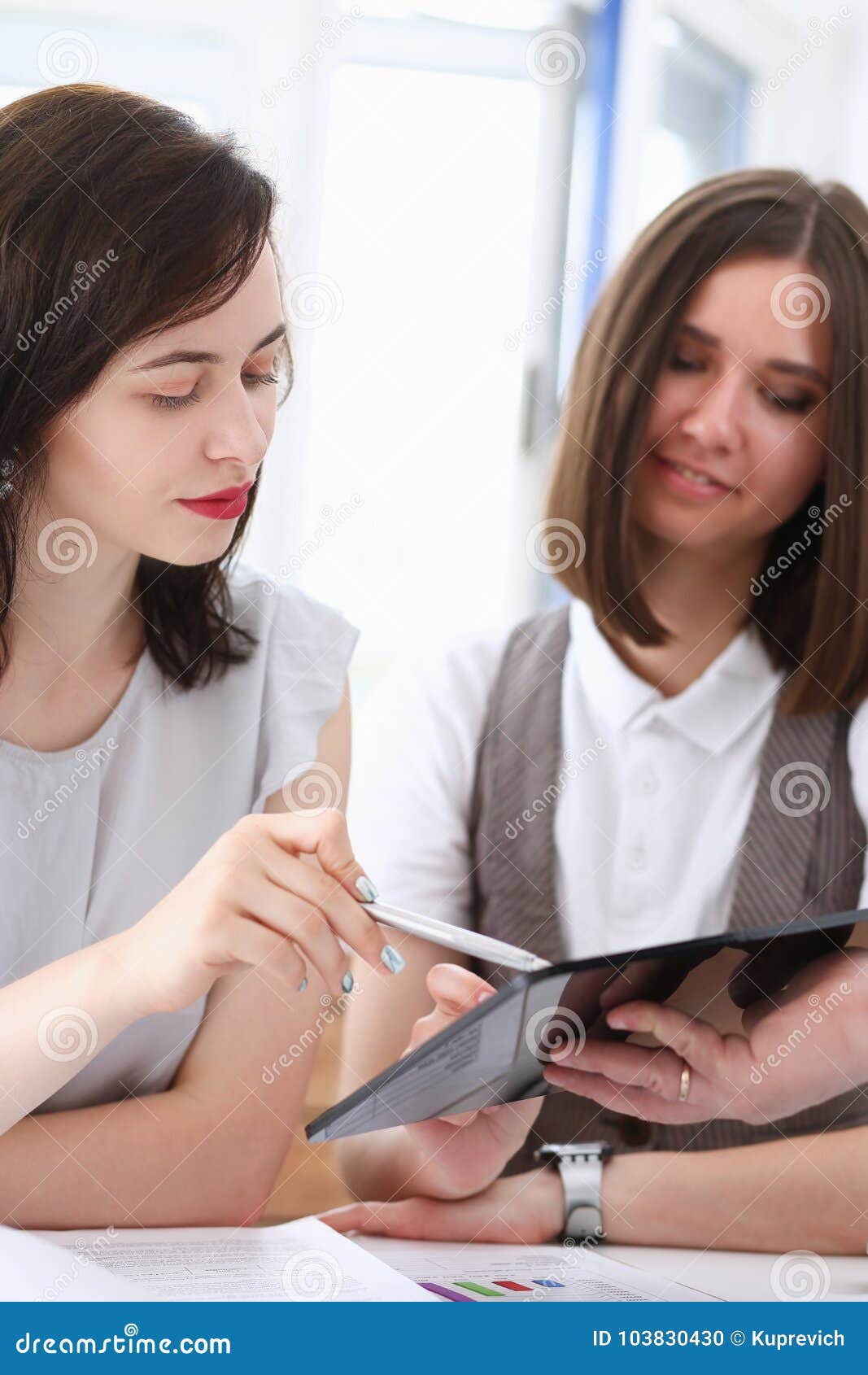 Group of People Deliberate on Problem with Stock Photo - Image of ...