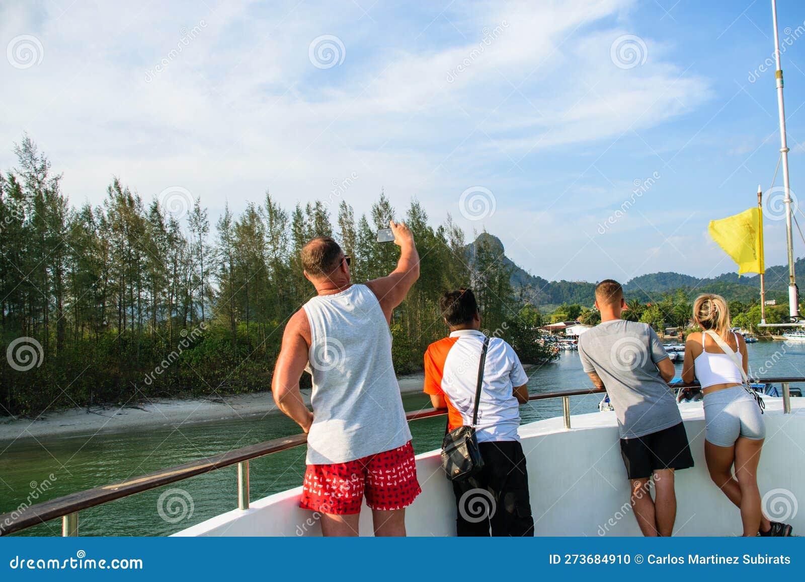 Group of People of Different Ethnicity Contemplating the Views ...