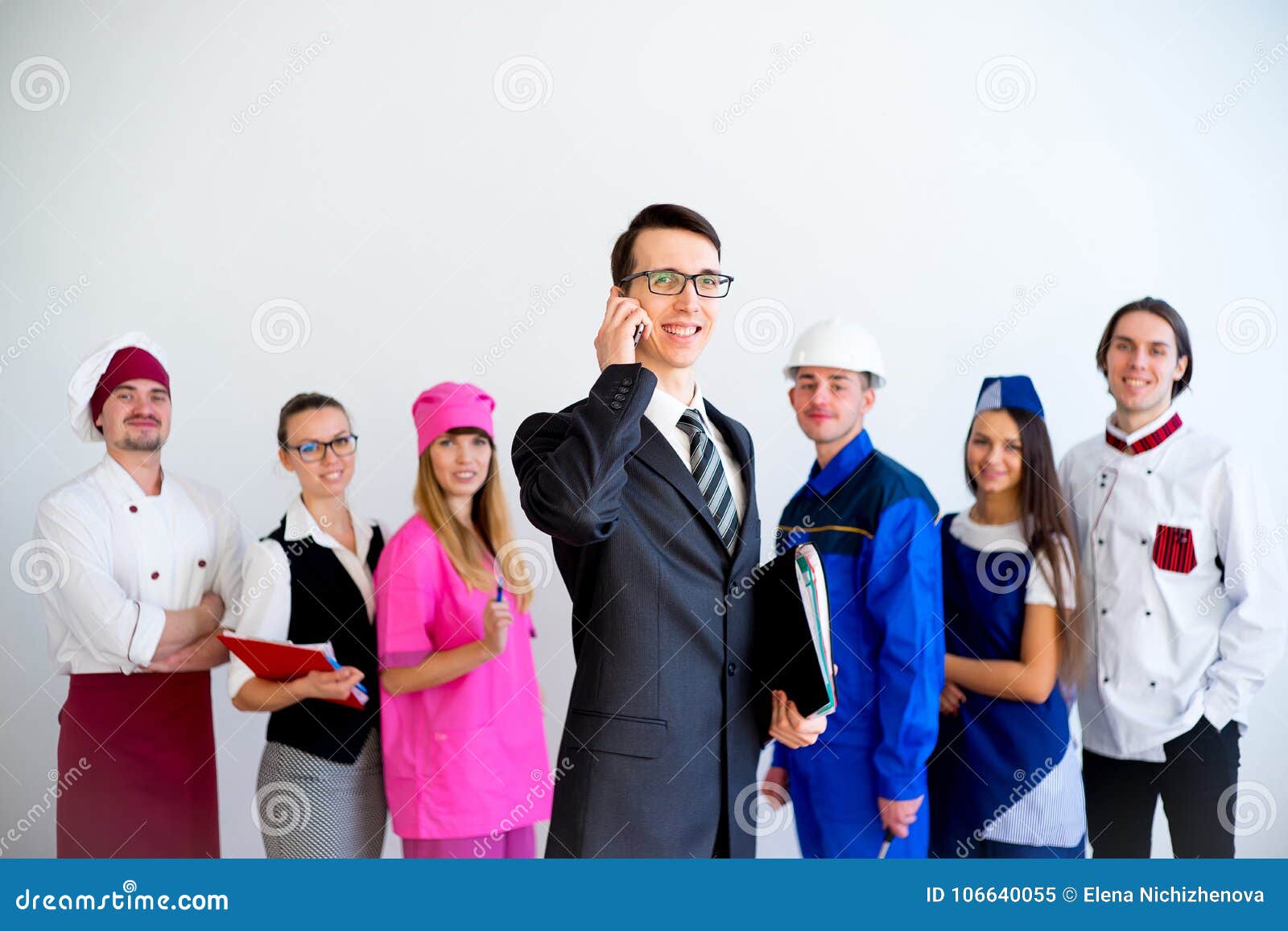 People of Different Professions Stock Image - Image of colleagues ...