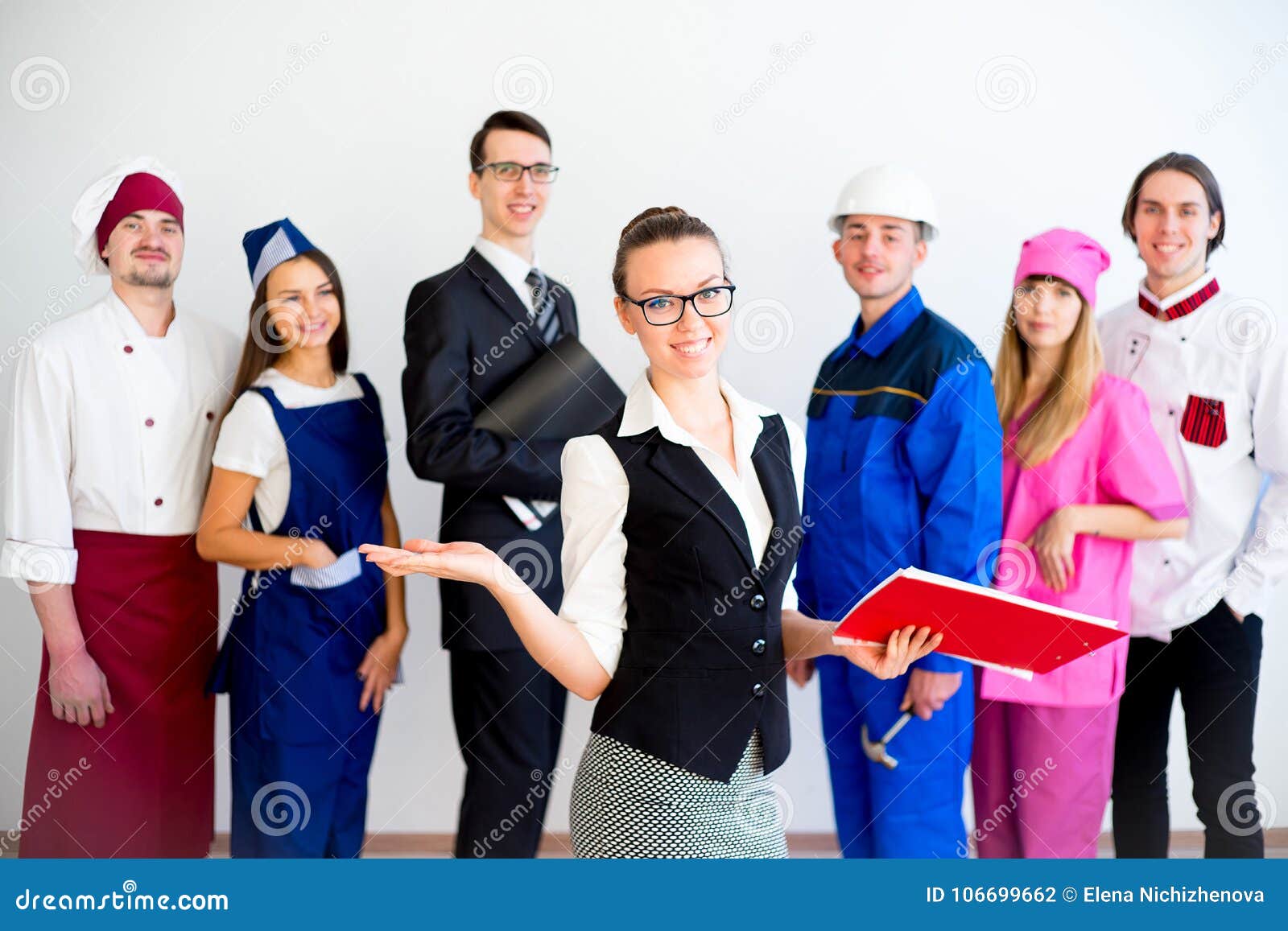 People of Different Professions Stock Photo - Image of studio, male ...