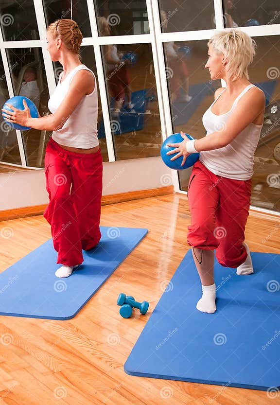 Group of People Doing Fitness Exercise Stock Photo - Image of fitness ...