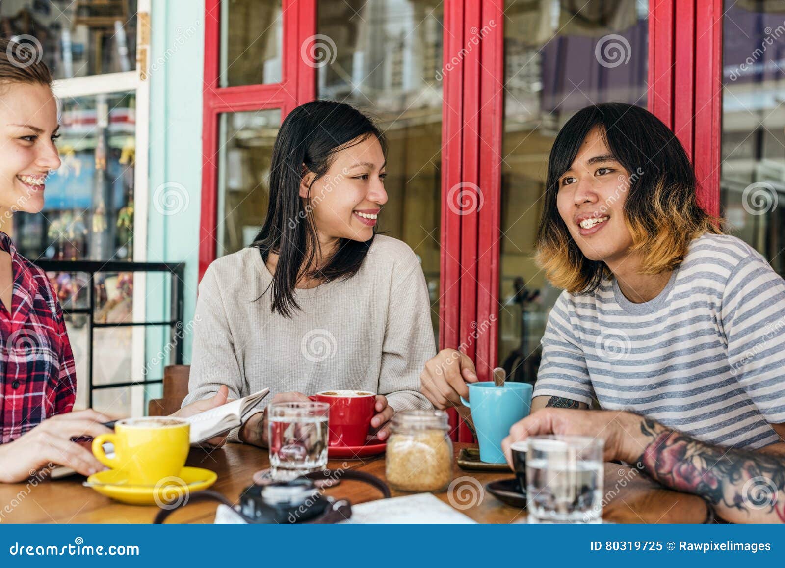 Group of People Drinking Coffee Concept Stock Image - Image of ...