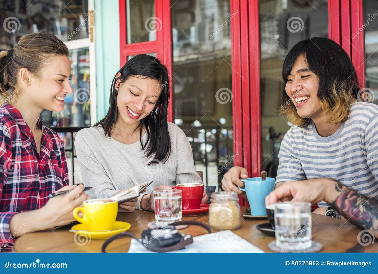 Group of People Drinking Coffee Concept Stock Image - Image of coffee ...