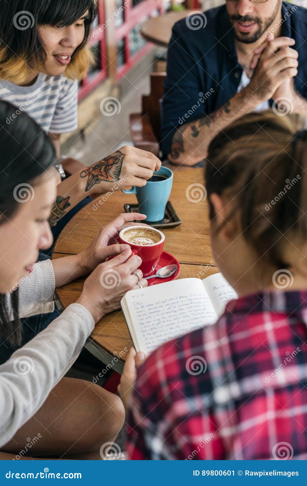 Group of People Drinking Coffee Concept Stock Image - Image of meeting ...