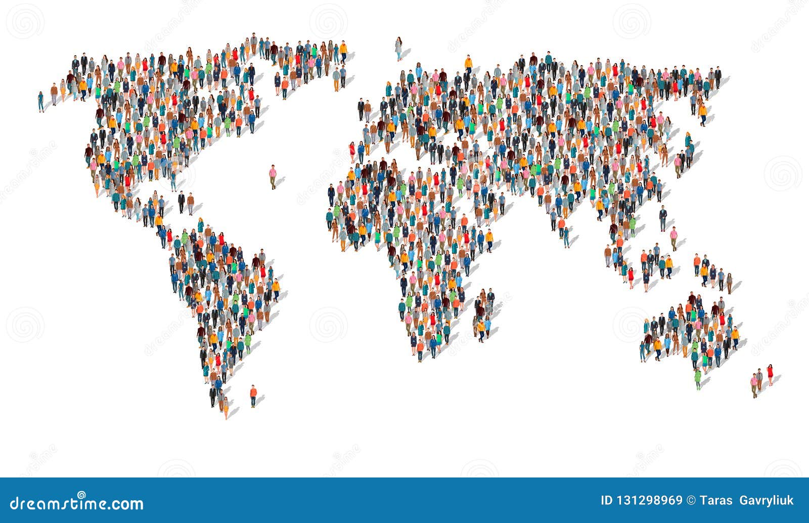 Map World People Stock Illustrations – 51,048 Map World People Stock ...