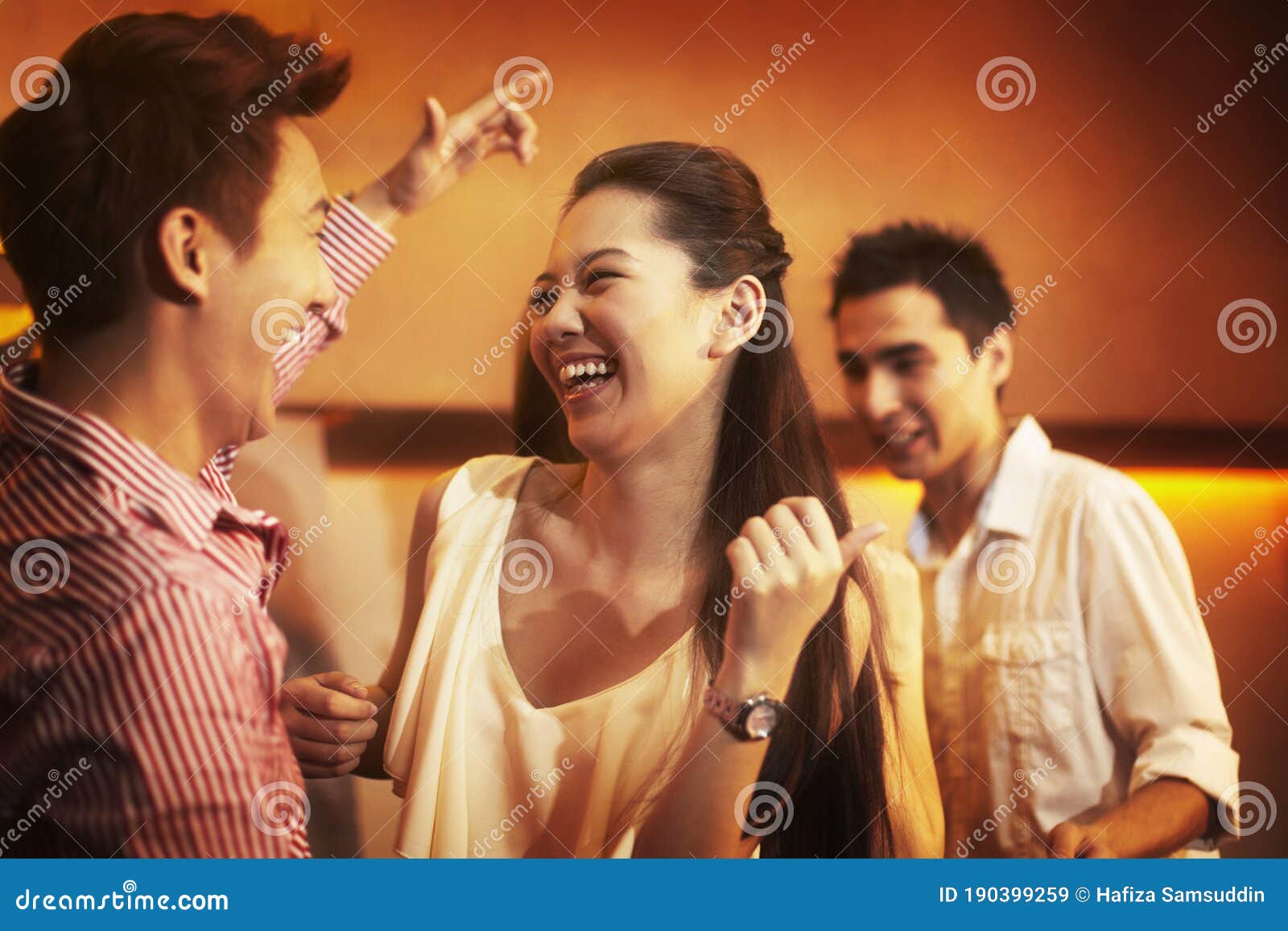 Group of People Having Fun at a Party. Conceptual Image Stock Image ...