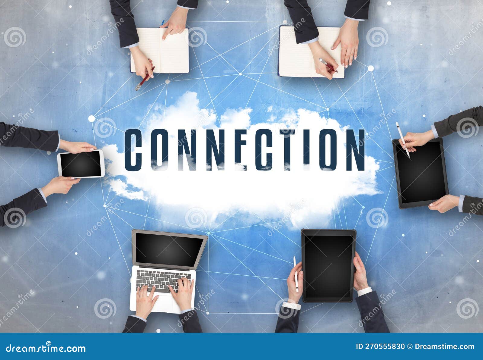 Group of People Having a Meeting Stock Photo - Image of digital, alert ...